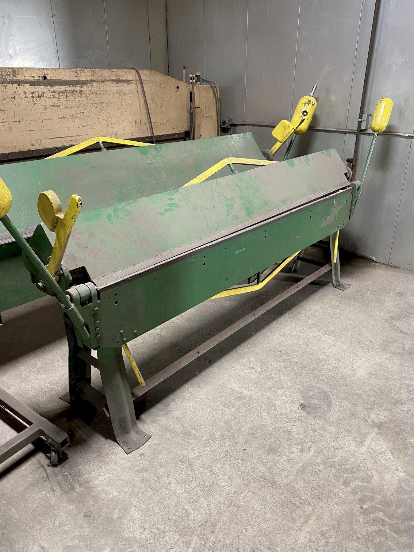 16 GAUGE X 8′ CHICAGO DRIES & KRUMP MODEL 816 HAND BRAKE. STOCK ...