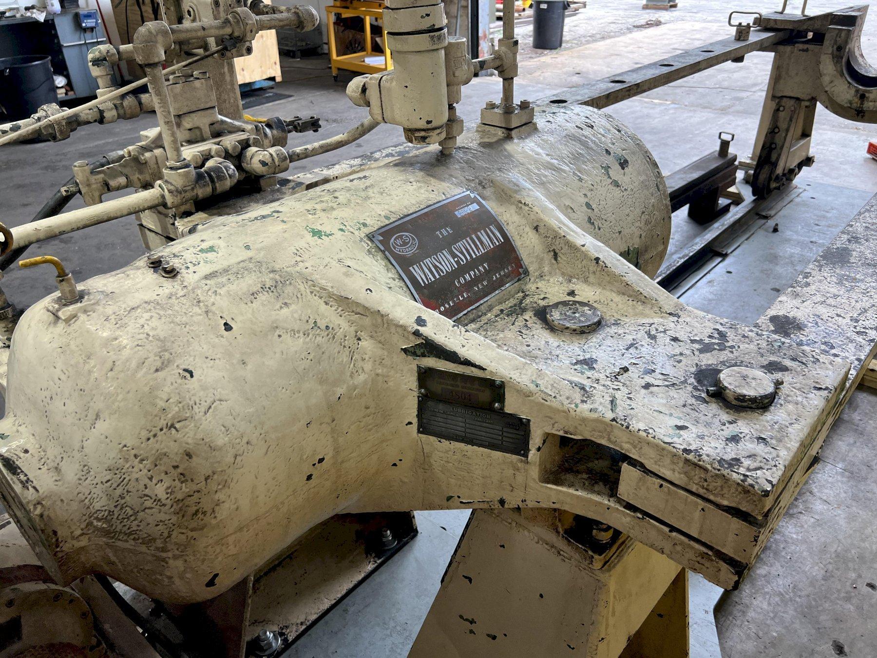 200 TON WATSON-STILLMAN HORIZONAL HYDRAULIC PRESS: STOCK #17204