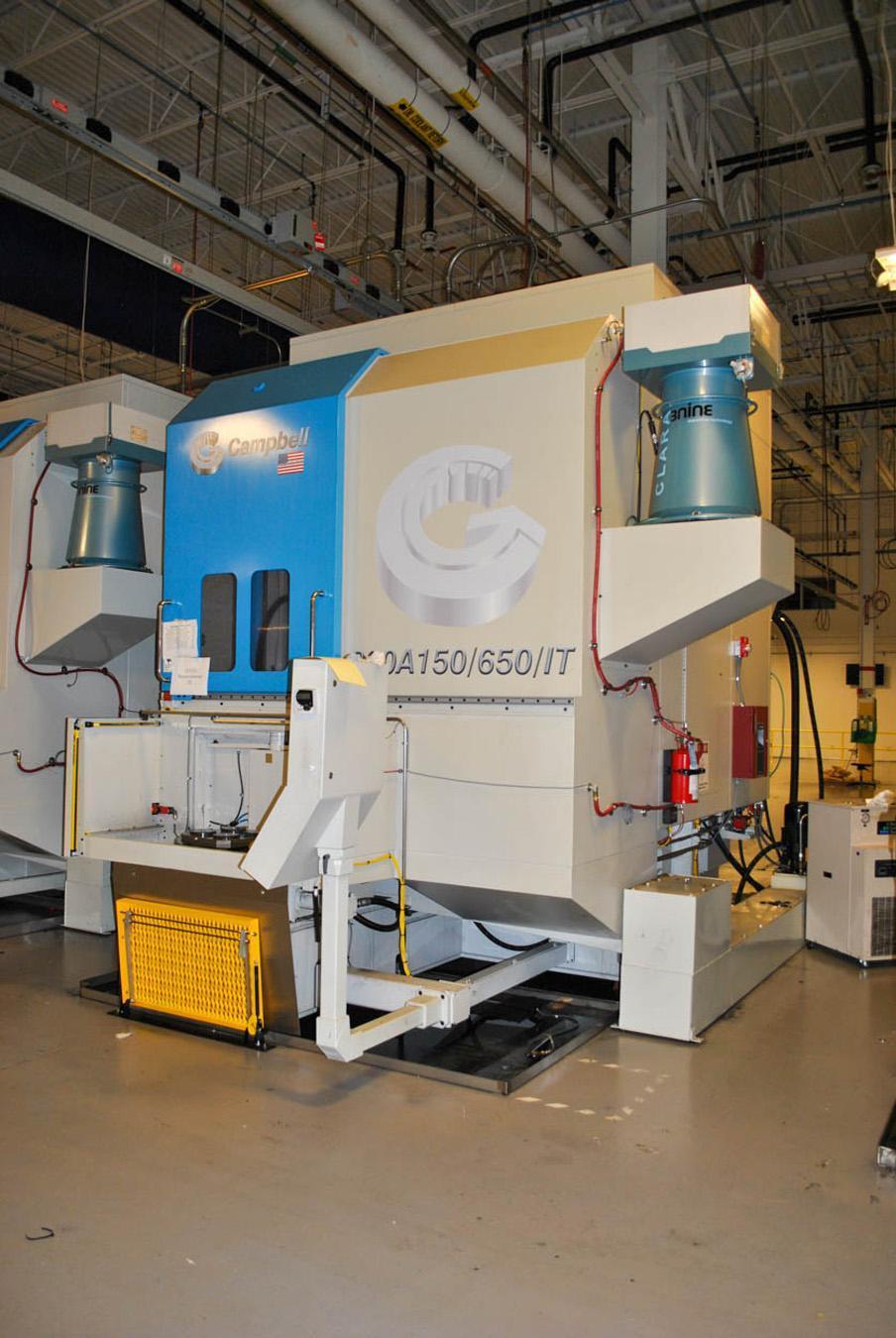 USED, CAMPBELL MODEL 800A 150/650/IT CNC CREEP FEED GRINDER | Harris ...