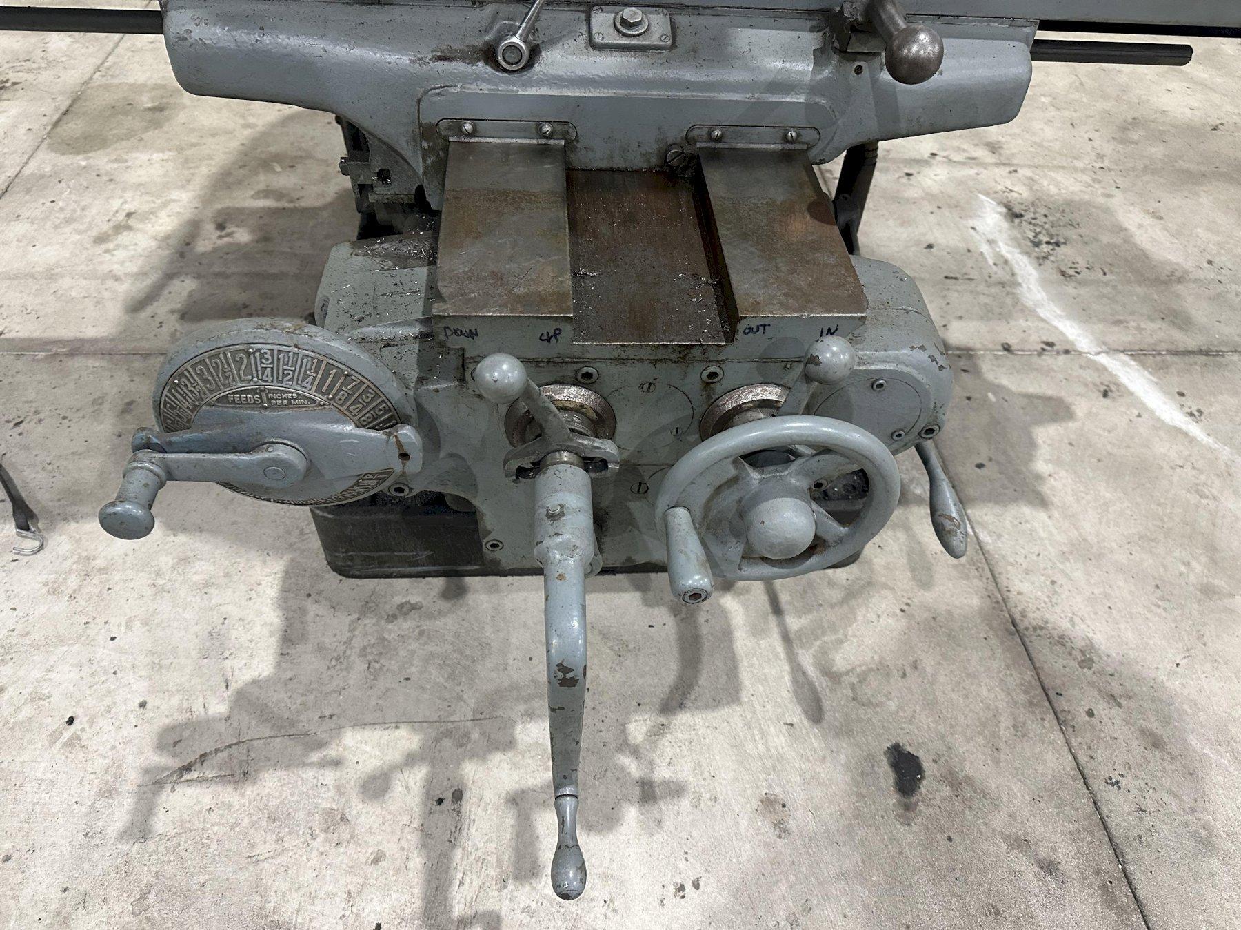 #3 MILWAUKEE MODEL K VERTICAL MILLING MACHINE: STOCK #20604