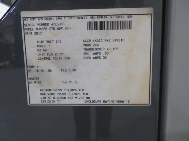 AEC Used Mold Temperature Controller, 3/4hp, 9kw | Zag Equipment Sales