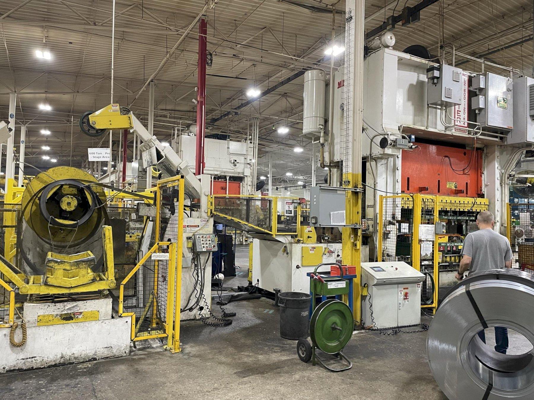 CHS Complete Coil Feed Line 20,000 Lb x 36″ Wide