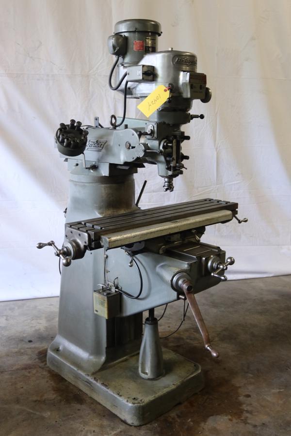 2 HP BRIDGEPORT SERIES I VERTICAL RAM TYPE MILL: STOCK #10424