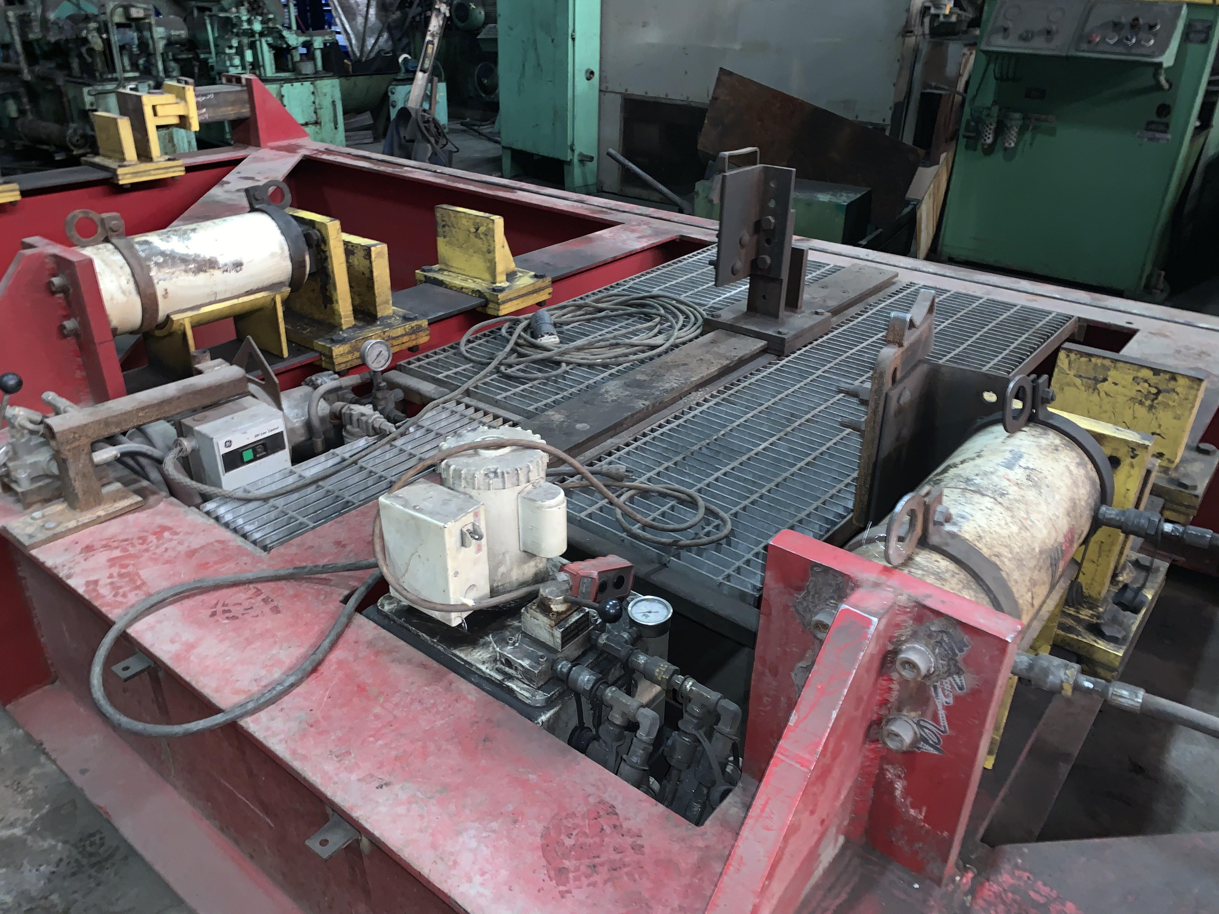 500 TON BEAM CAMBERING MACHINE: STOCK #10174