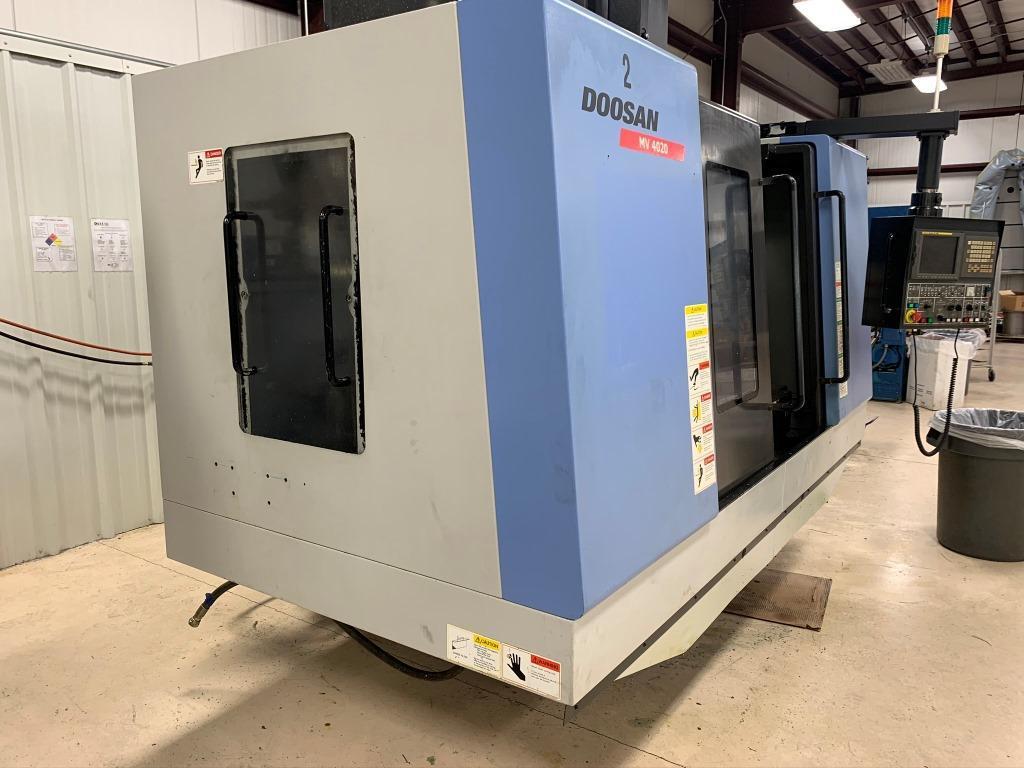 2007 Doosan MV-4020 CNC Vertical Machining Center | Tramar Industries