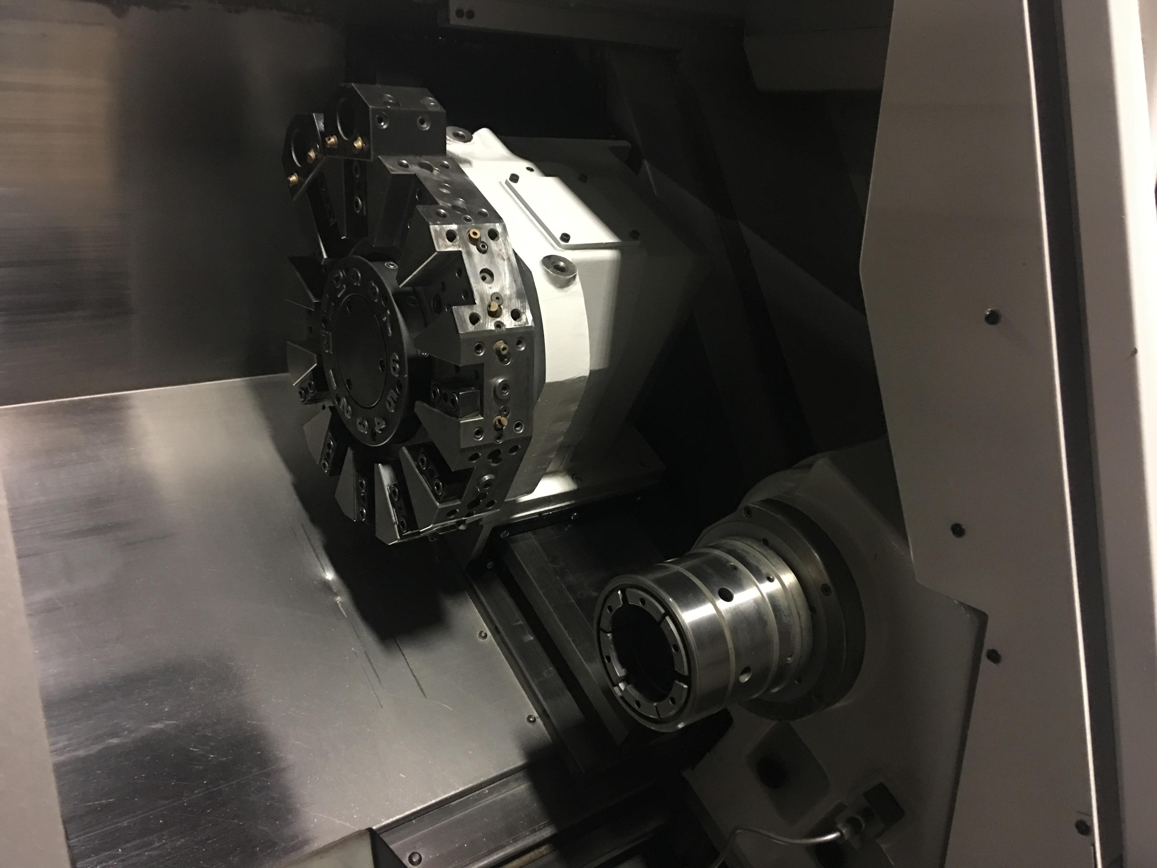 Okuma Captain L370BBW CNC Lathe, OSP P200L, 21″ Swing, 2.75″ Bar ...