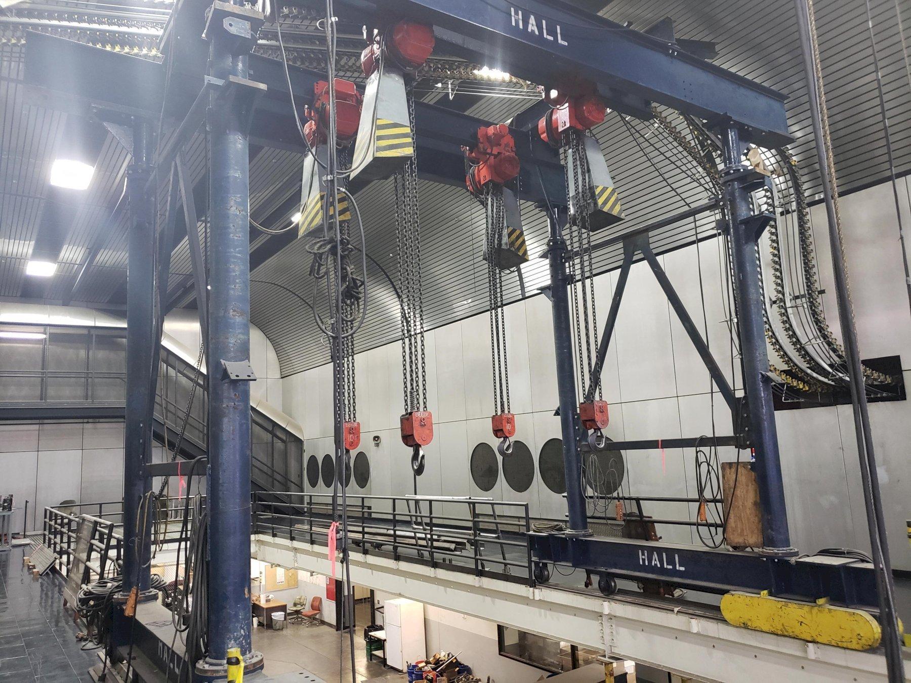 40 TON POWERED ROLLING GANTRY SYSTEM. STOCK # 1057920 | G-2000 Inc.