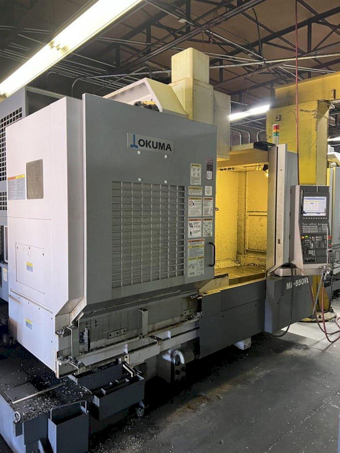 Okuma MA-550VB CNC Vertical Machining Center For Sale – 2008 | Tramar ...