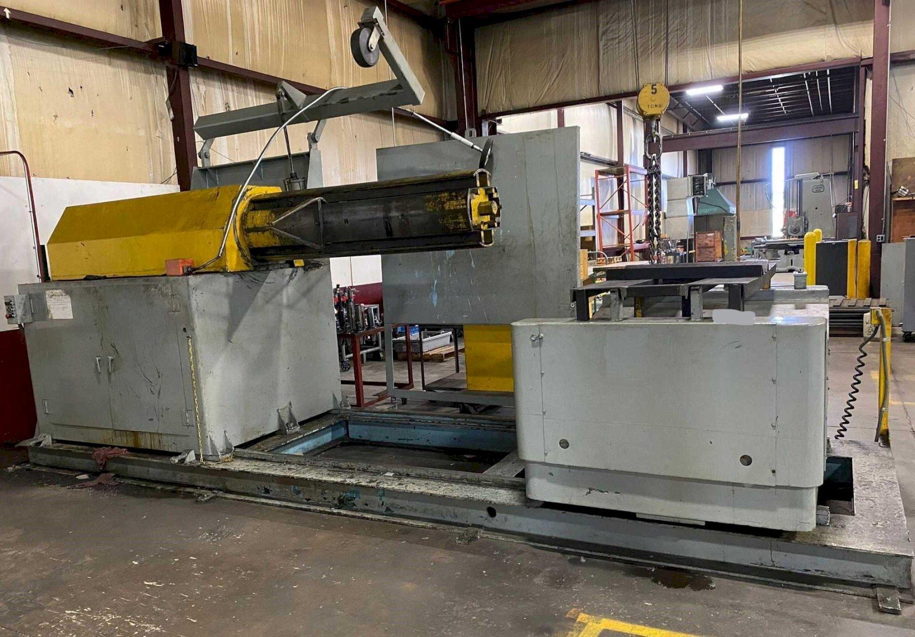 20,000 LB X 60″ X .190″ DALLAS INDUSTRIES COIL FEED LINE. STOCK ...