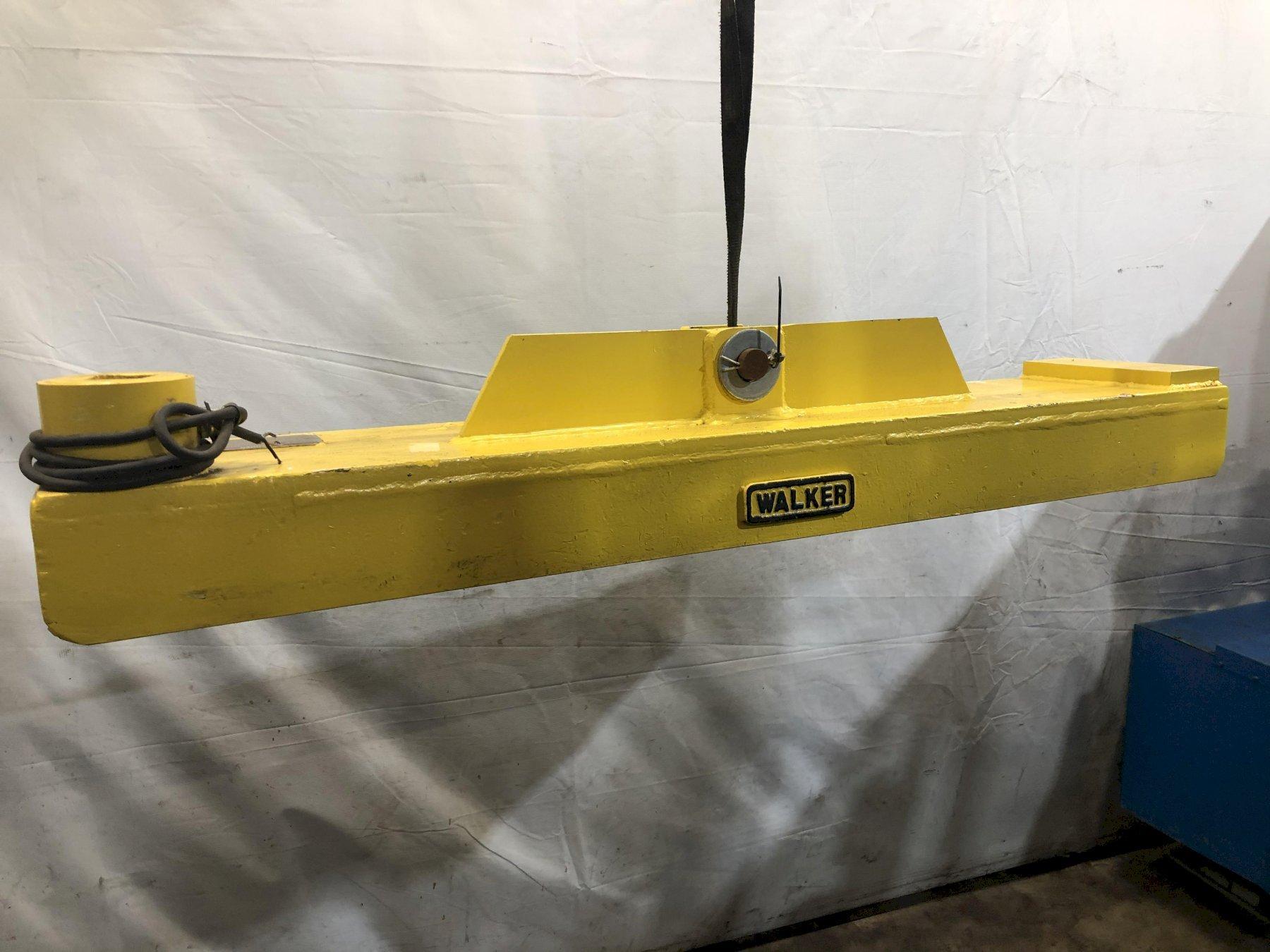 12″ X 60″ WALKER MAGNETIC LIFTING ATTACHMENT BEAM MAGNET: STOCK 13398