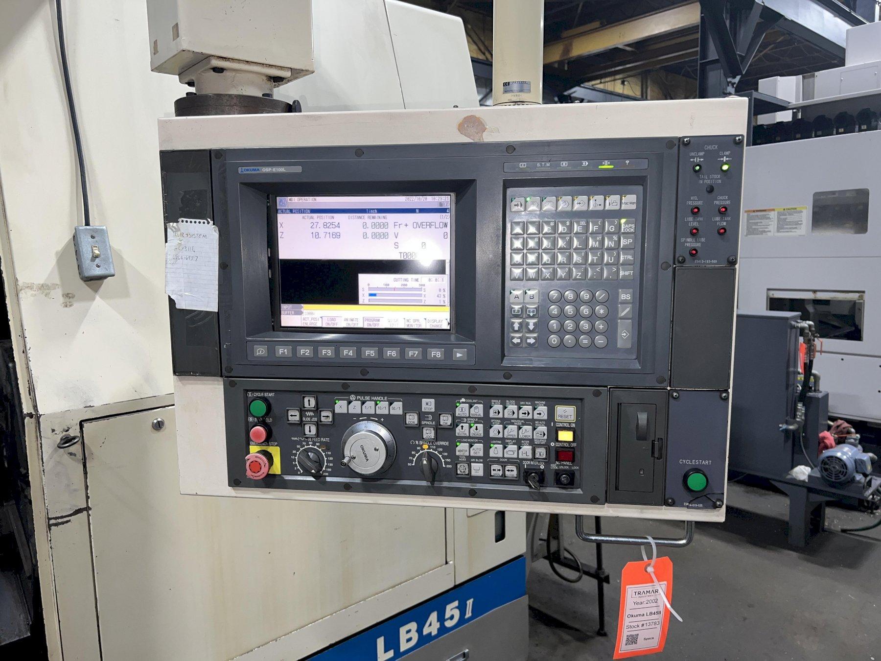 Okuma LB45-II CNC Lathe | Buy and Sell Surplus CNC Machinery | Tramar ...