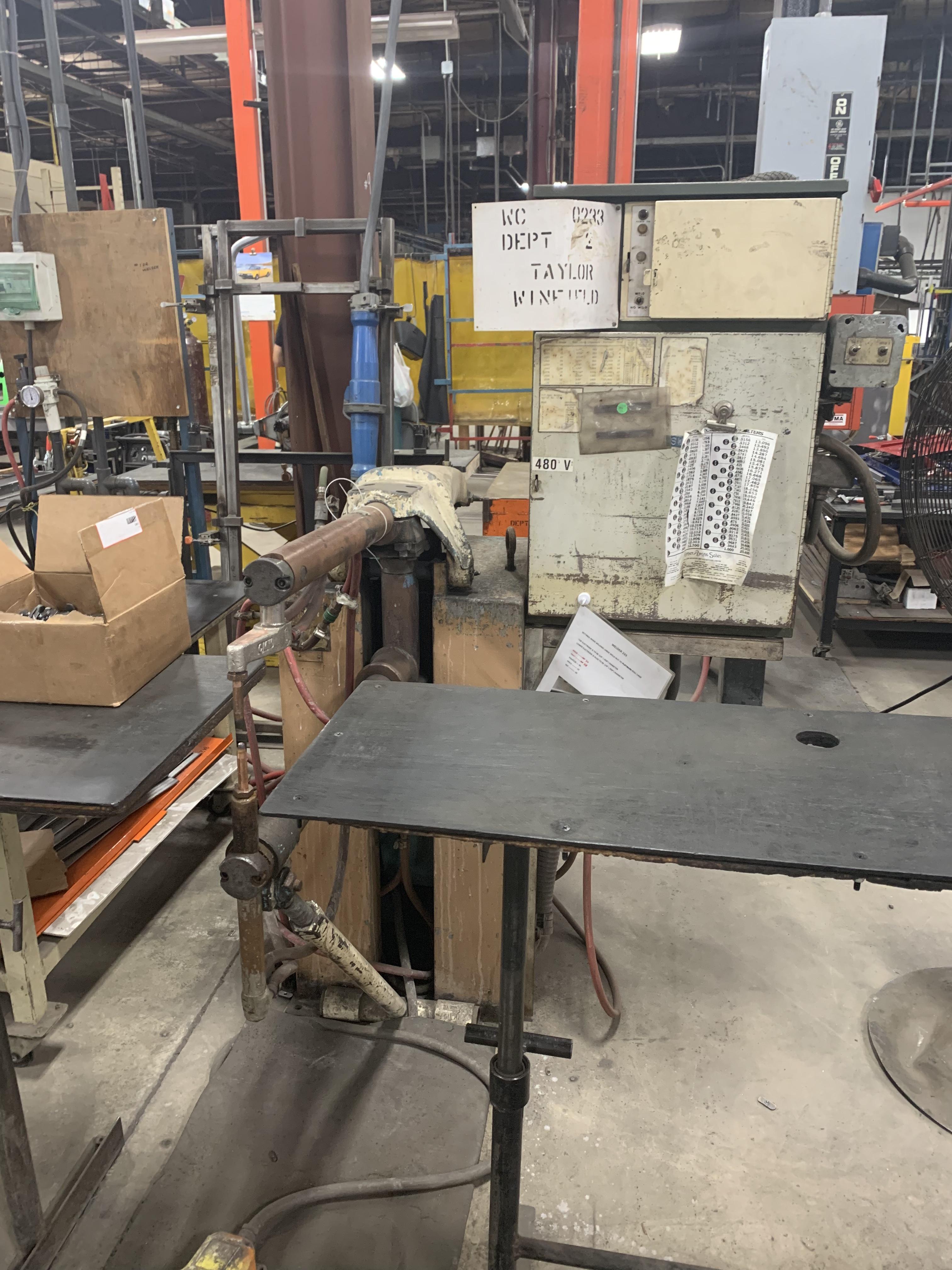 TAYLOR WINFIELD ROCKER ARM TYPE SPOT WELDER: STOCK #11149