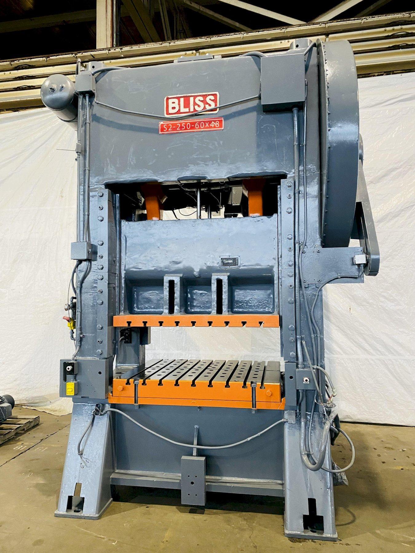BLISS SL1-400-48 X 42 - Presses, Straight Side, Double Crank (Single ...