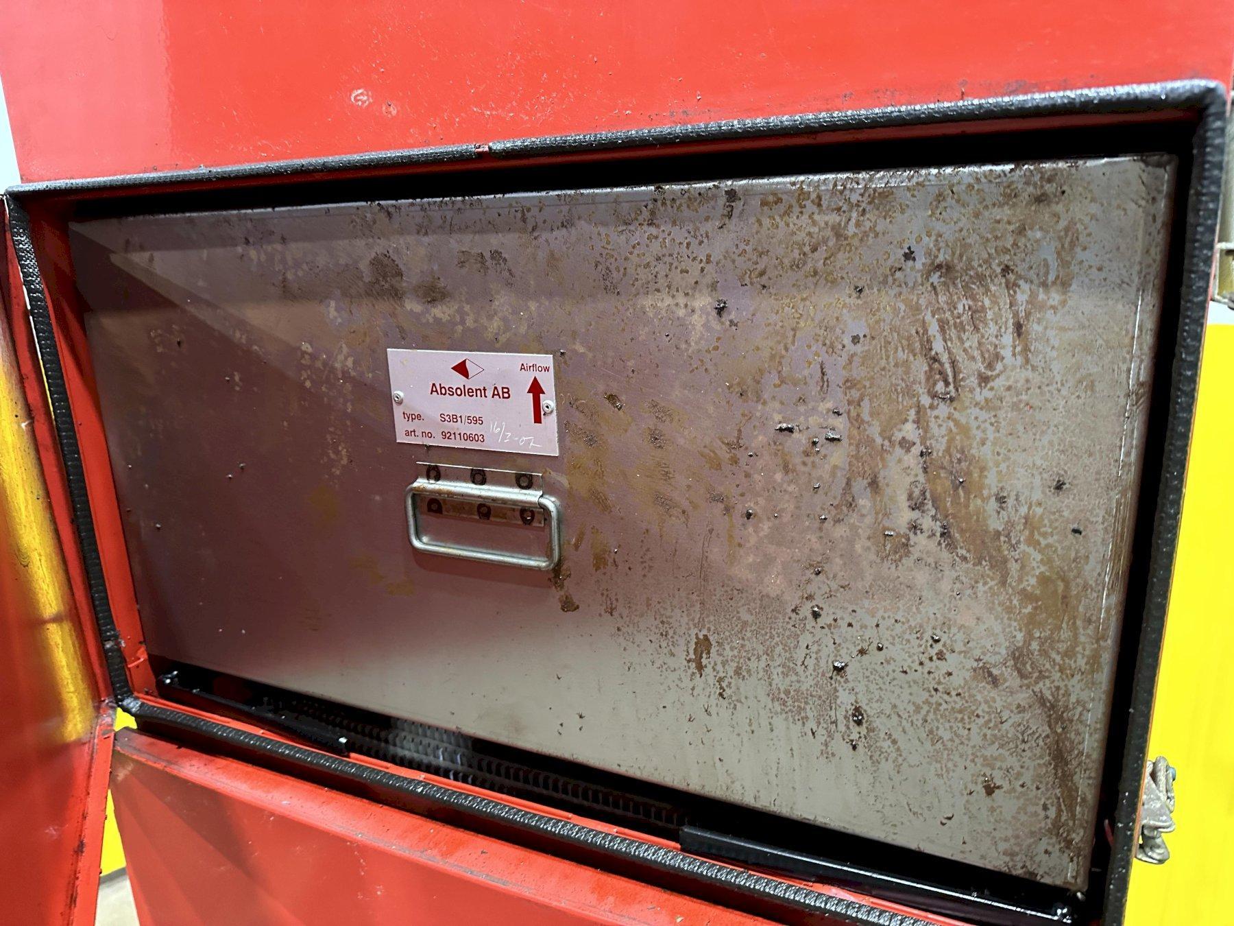 1180 CFM ABSOLENT MODEL ODF 2000 OIL MIST COLLECTOR: STOCK #18506