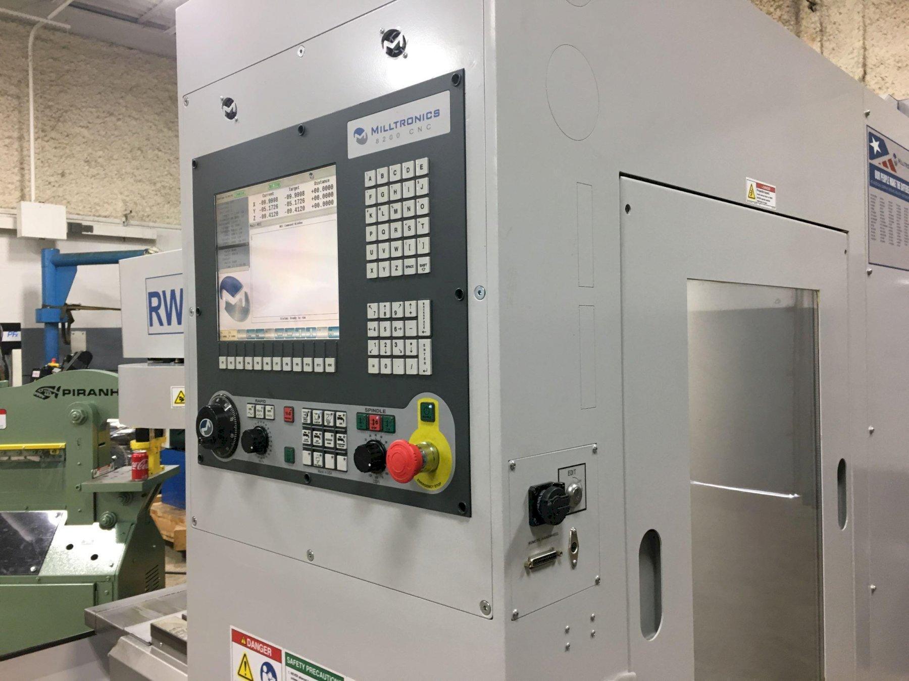 Milltronics Model RW15 CNC Vertical Machining Center, S/N 12318, New ...