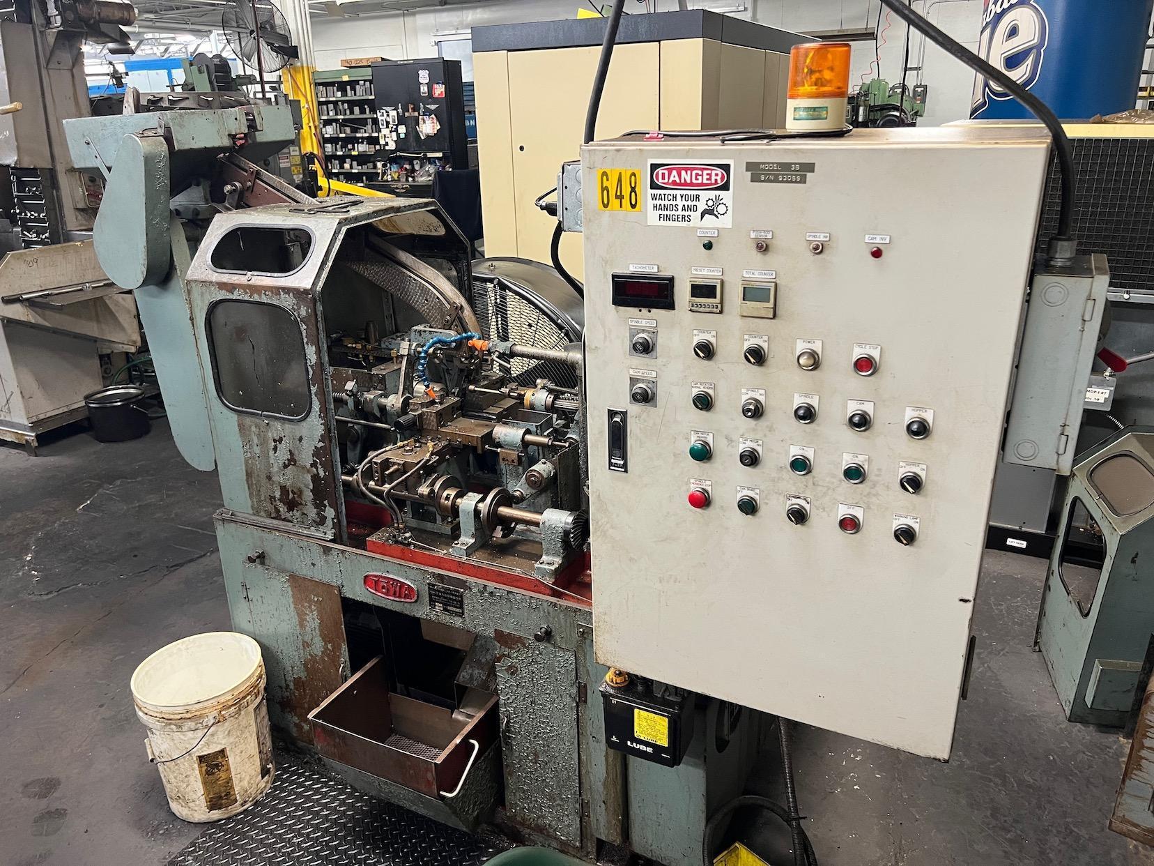 Towa Model TO-3B Shaver | Hariton Machinery Company, Inc.