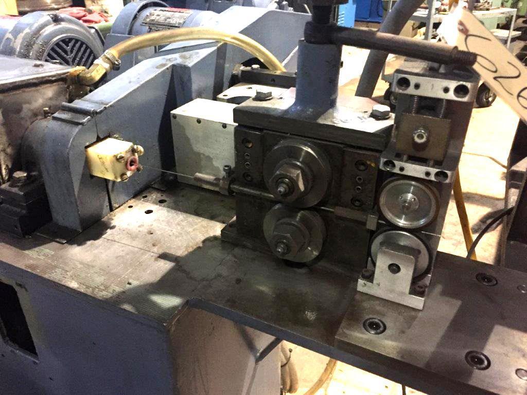 1/16″ Shuster 16 SFT Dual Arbor Wire Straightener | FH Machinery Inc.