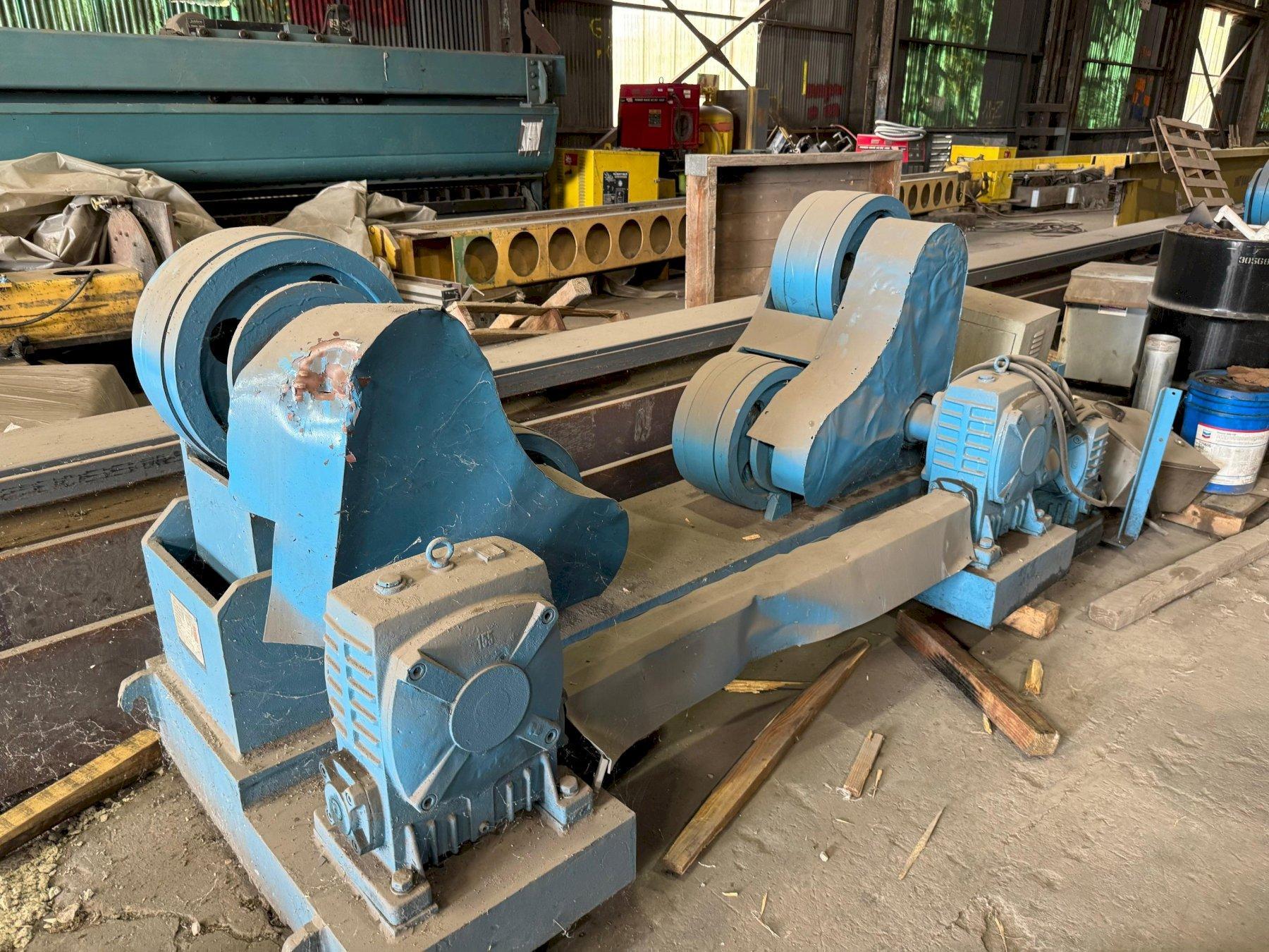 60-TON IRIZAR SELF-ALIGNING TANK TURNING ROLL SET. STOCK # 0343225 | G ...