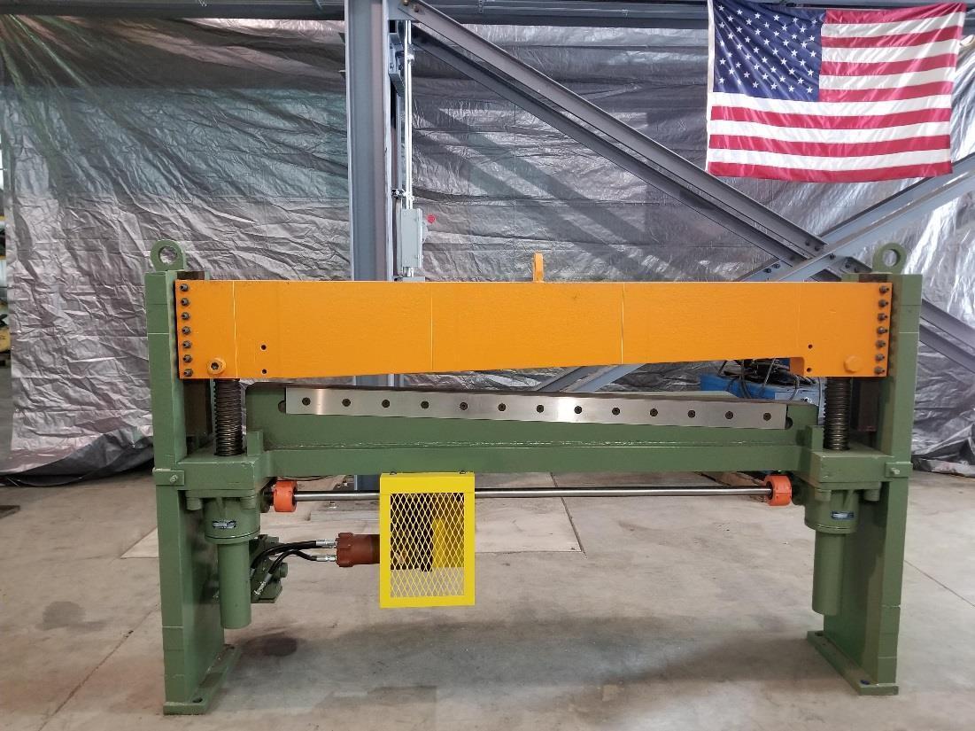 72″ x .125″ x 40,000# Stamco Aluminum Slitting Line | Galaxie Corporation