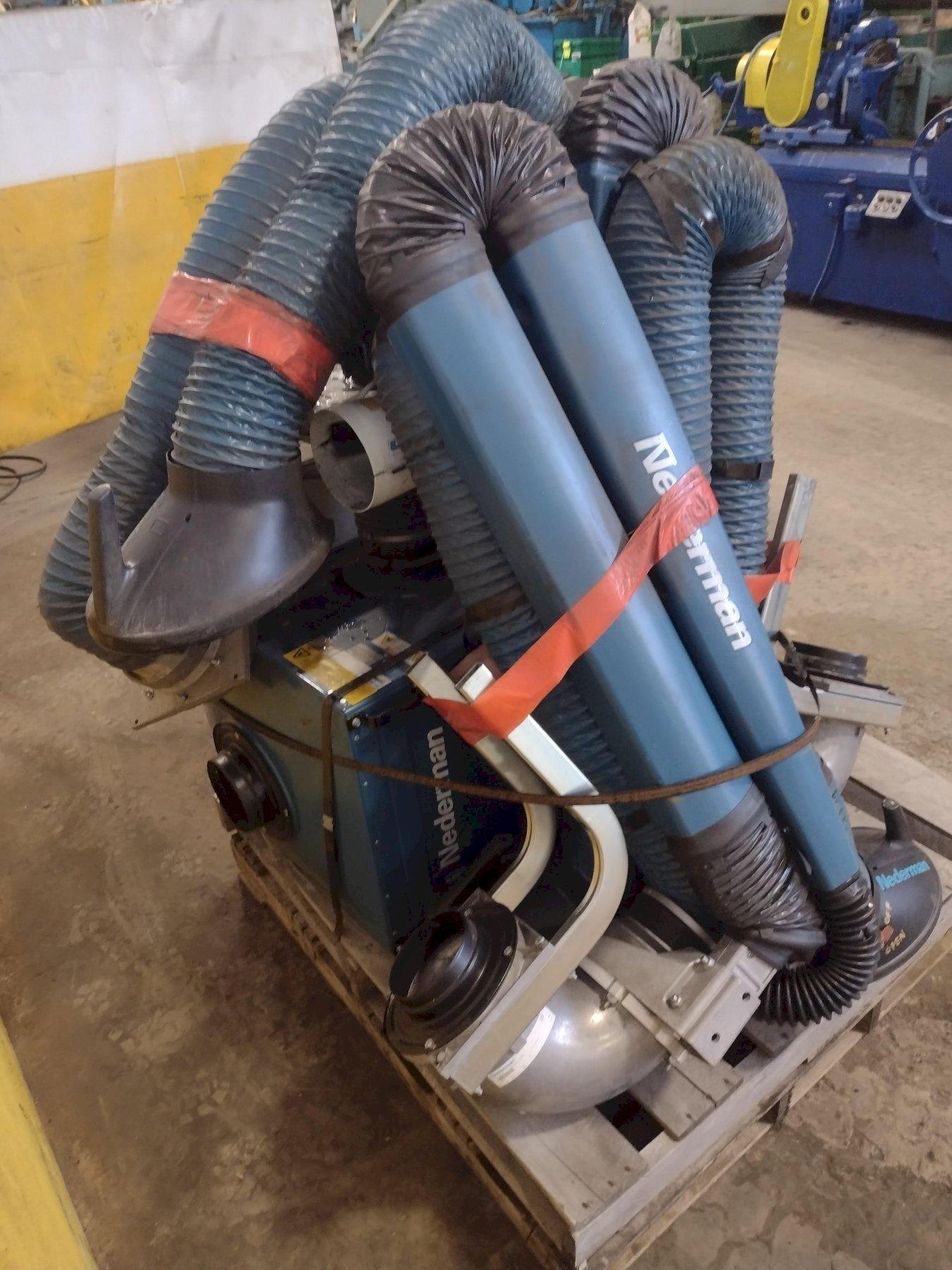 2 HP NEDERMAN WELD FUME EXTRACTION AIR FILTER SYSTEM: STOCK 18573