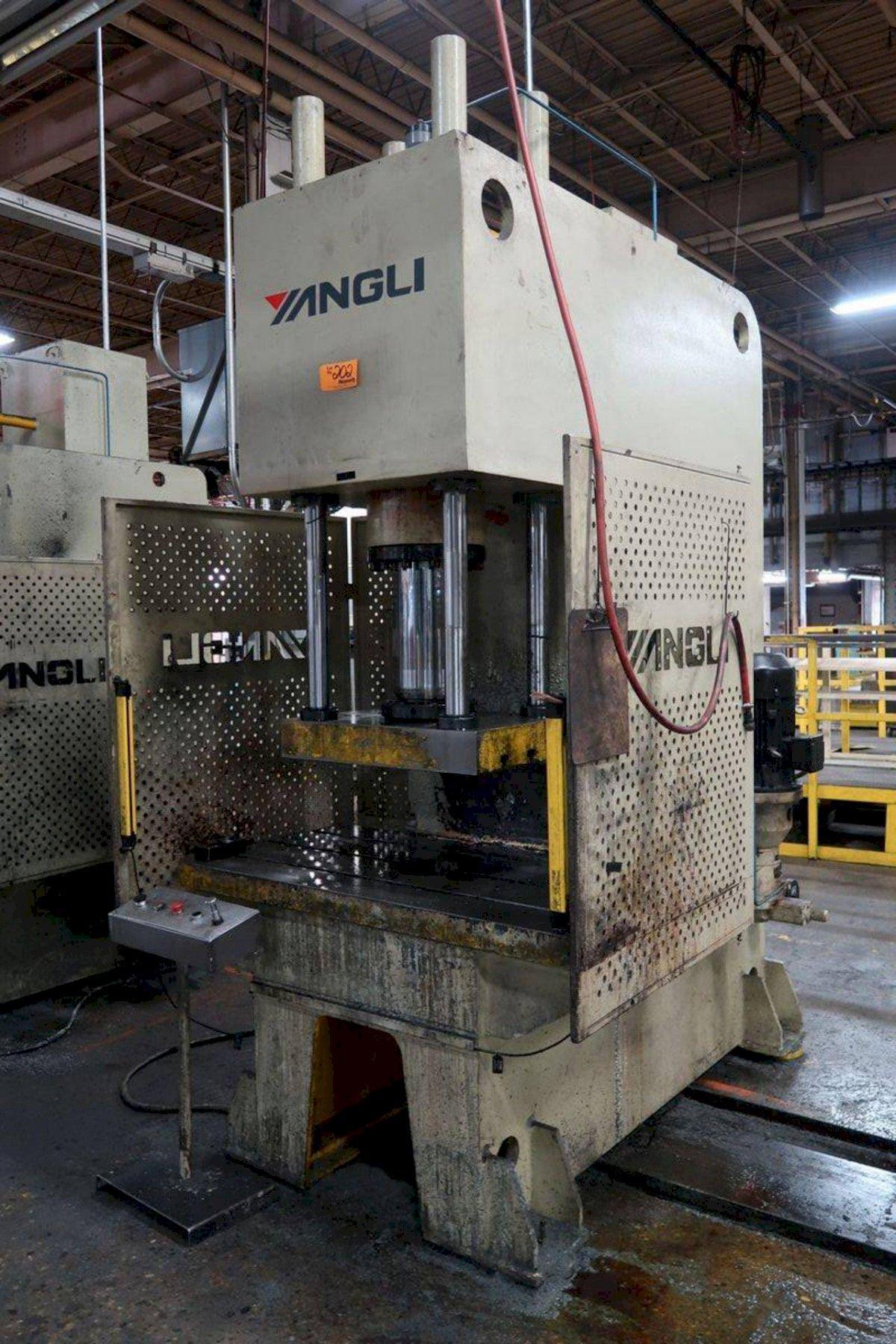 100 TON GAP FRAME YANGLI HYDRAULIC PRESS 2018 | D&D Industries, Inc.