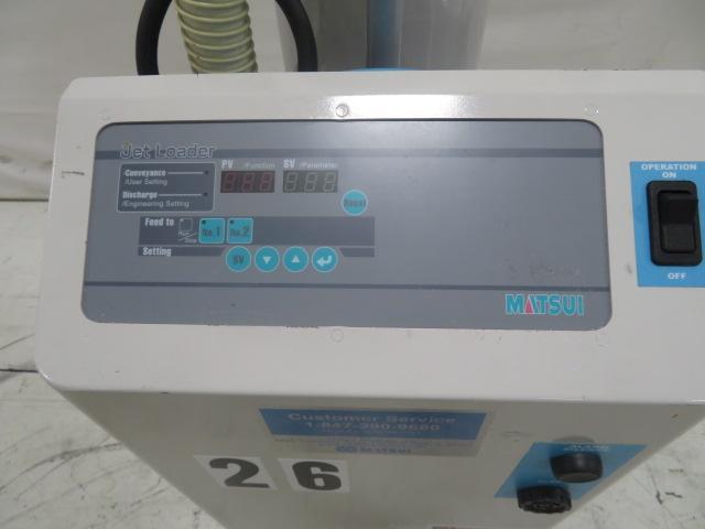 Matsui Used JL4-4VC Vacuum Pump, 1.5hp, 230V, Yr. 2013. Jet Selector ...