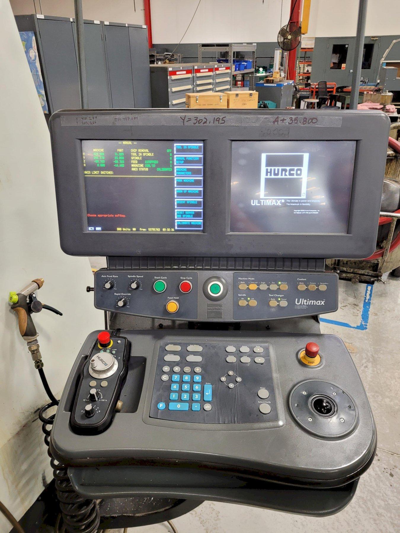 Hurco VMX42 Vertical Machining Center W/4th Axis Rotary. | Adams ...