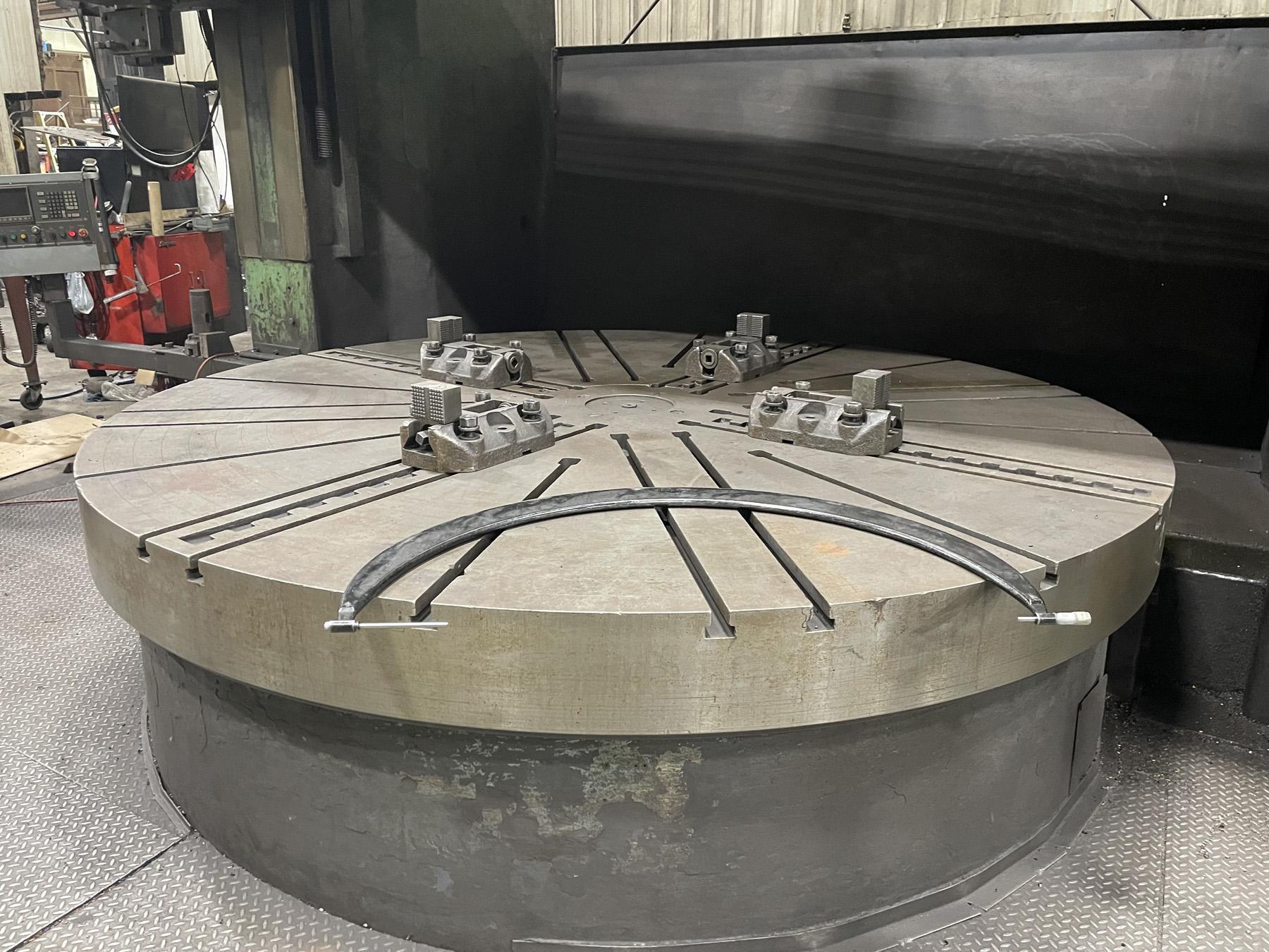 USED, 150″ SCHIESS CNC VERTICAL BORING MILL | Harris Machine Tools