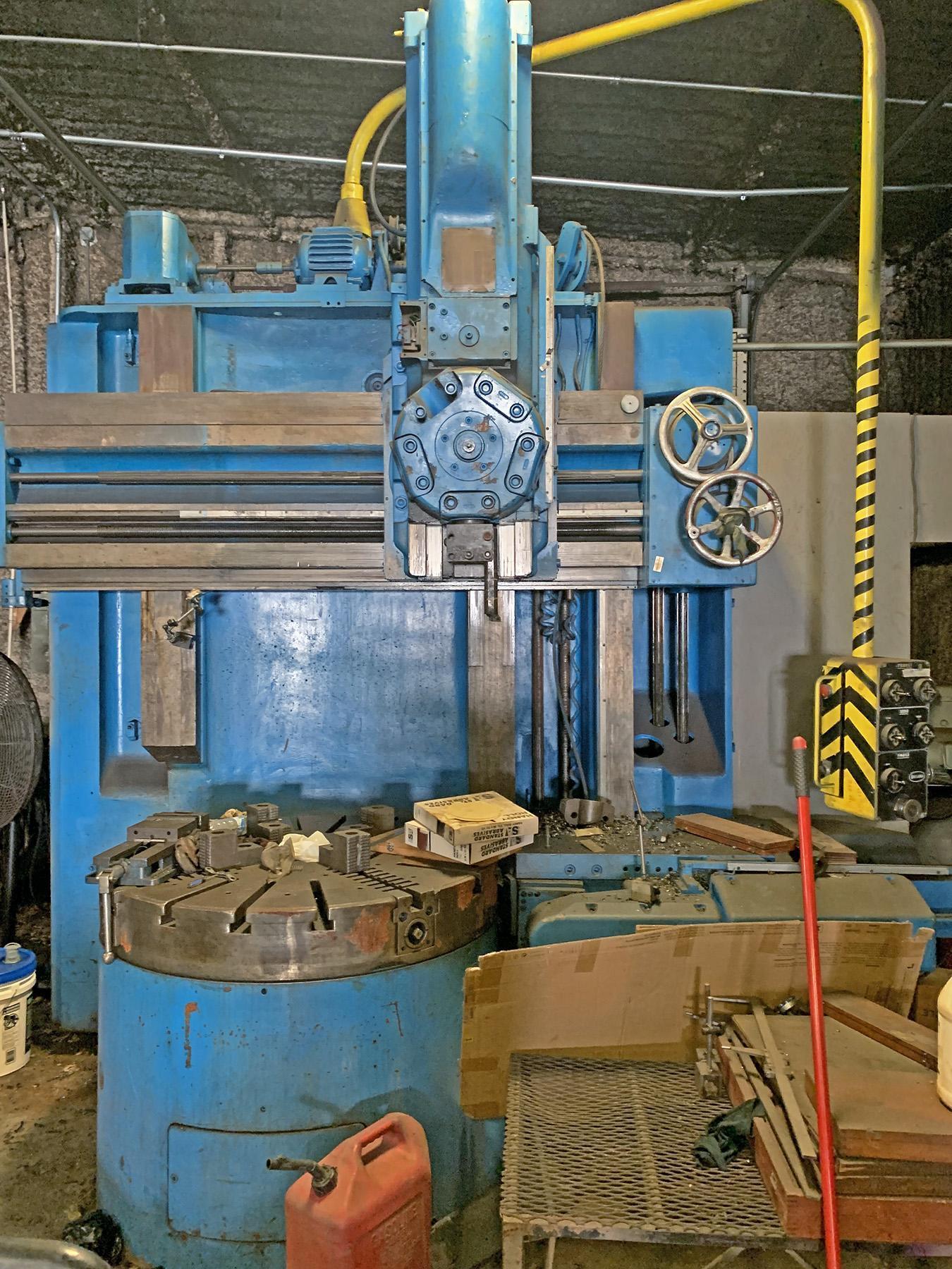Lathes, VTL (Vertical Turret Lathe) | Harris Machine Tools