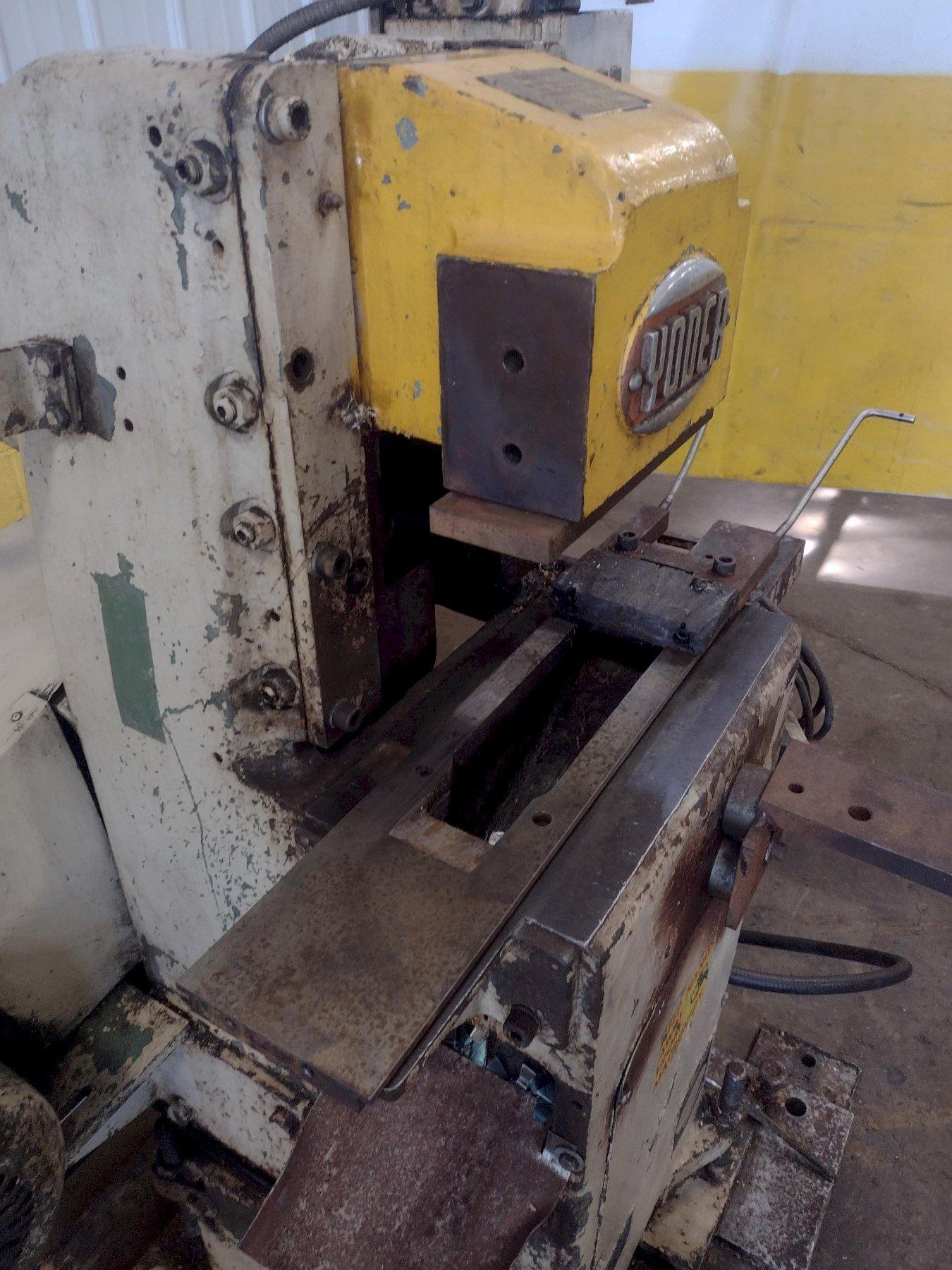 25 TON YODER MODEL #P25 CUTOFF PRESS: STOCK 15370