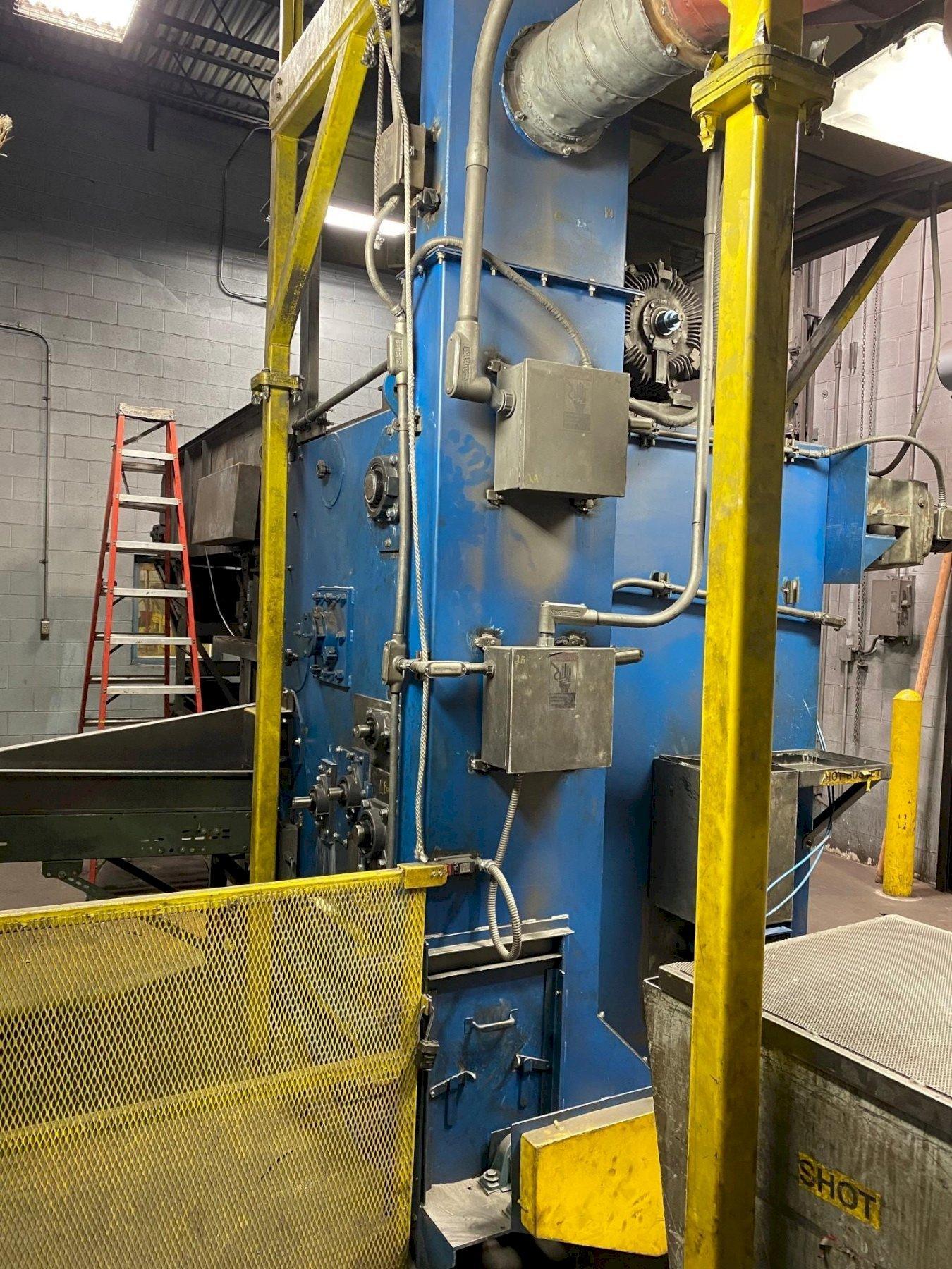 WHEELABRATOR TUMBLAST SHOT BLAST MACHINE: STOCK #14488