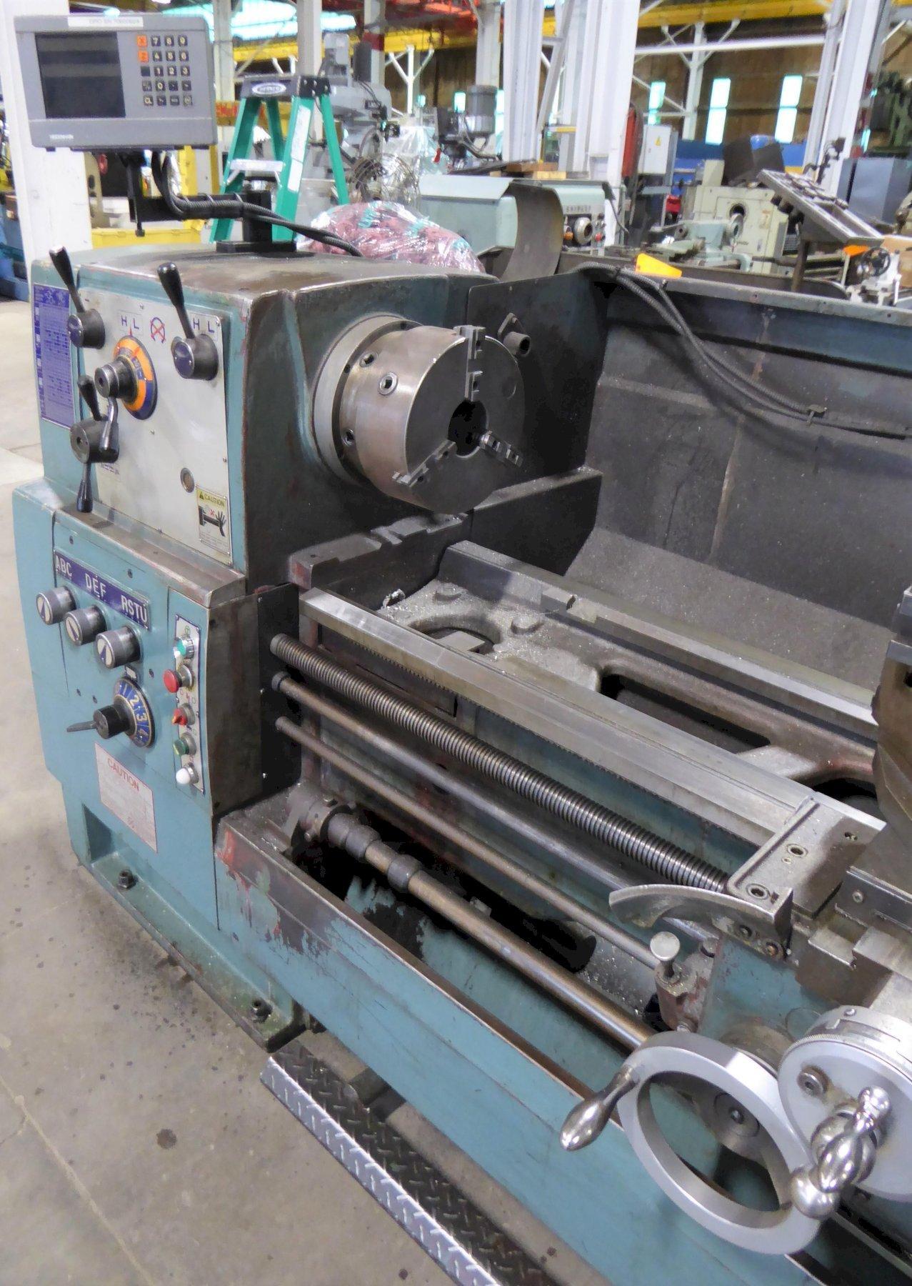 20″/26″ x 80″ Victor Lathe 2080S, Gap Bed, Inch/mm, DRO, 10 HP, Clean ...