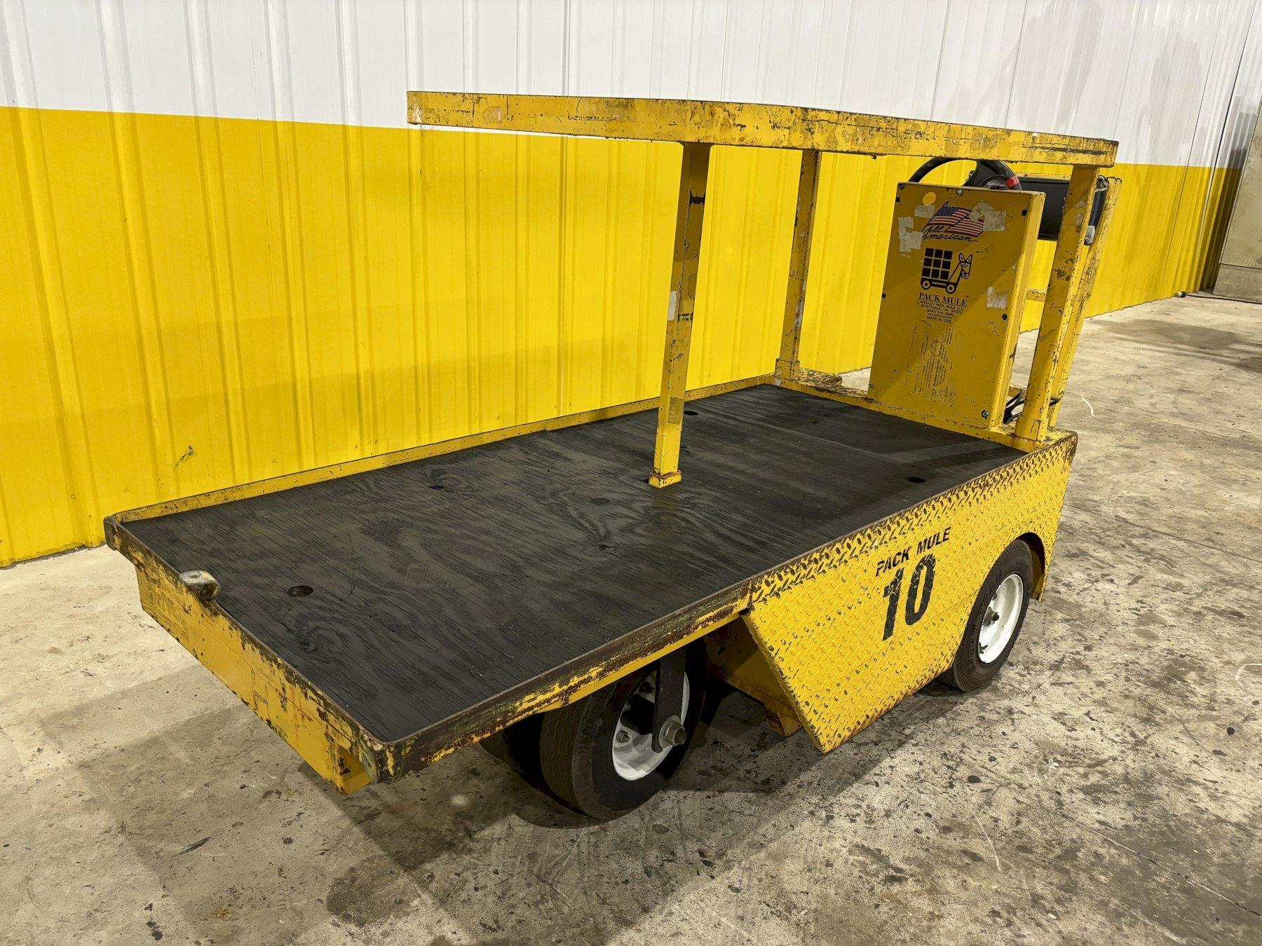 1200 LBS PACK MULE MODEL #SC-775-6CA 36V ELECTRIC CHASER CART: STOCK #21676