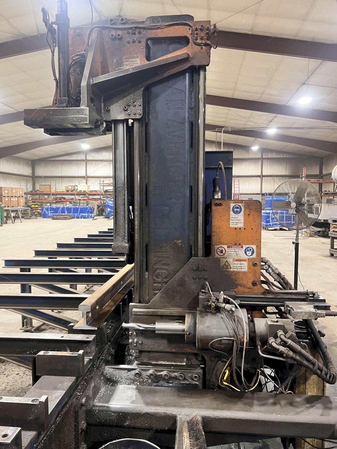 40′ LONG X 2″ DRILL CAPACITY BEAM PEDDINGHAUS OCEAN AVENGER MODEL #1000 ...