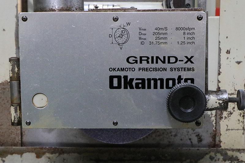 8″ X 20″ OKAMOTO MODEL ACC-820ST HIGH-PRECISION HYDRAULIC SURFACE ...