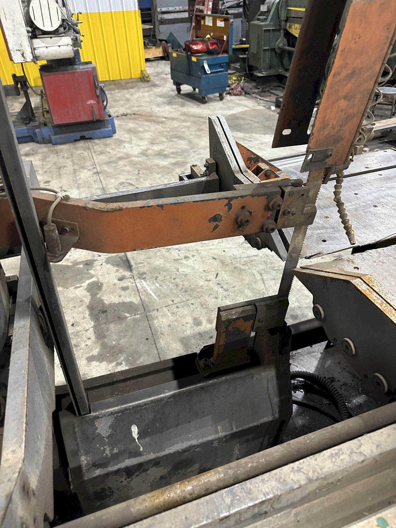 18″ X 20″ HEM MODEL #VT100HLA-60TS AUTOMATIC FEED VERTICAL BAND SAW w ...