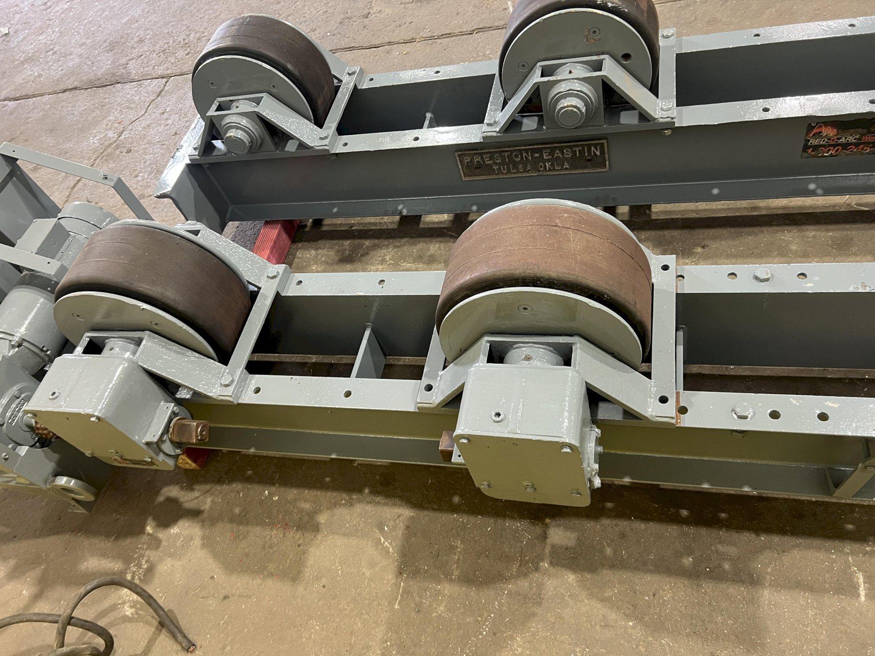 20,000 LBS PRESTON-EASTIN MODEL #TDRB20HD POWERED TANK TURNING ROLLS ...