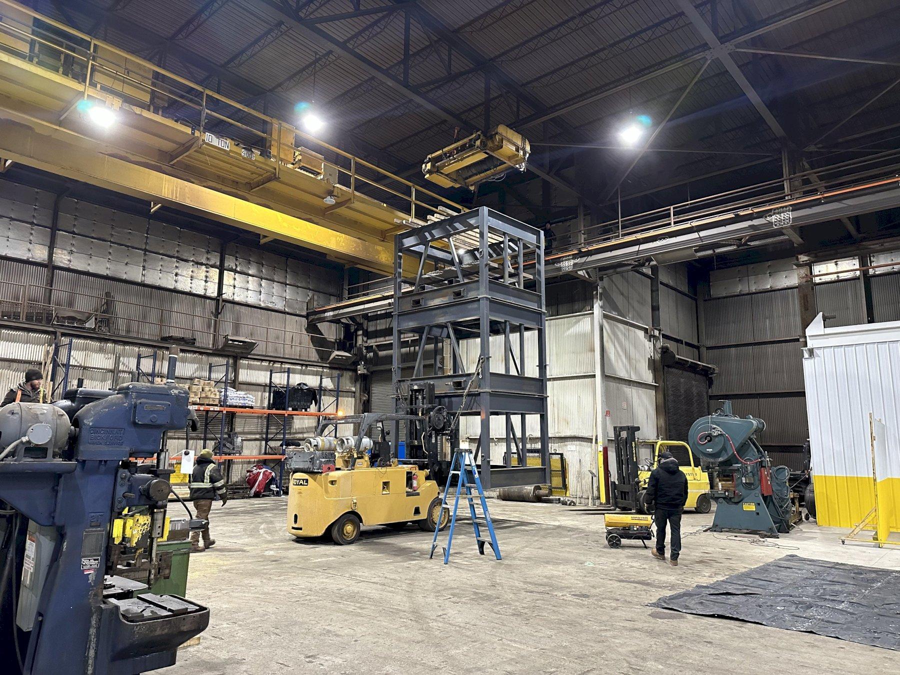 (2) 5 TON CONCO OVERHEAD BRIDGE CRANE HOISTS: STOCK #20296