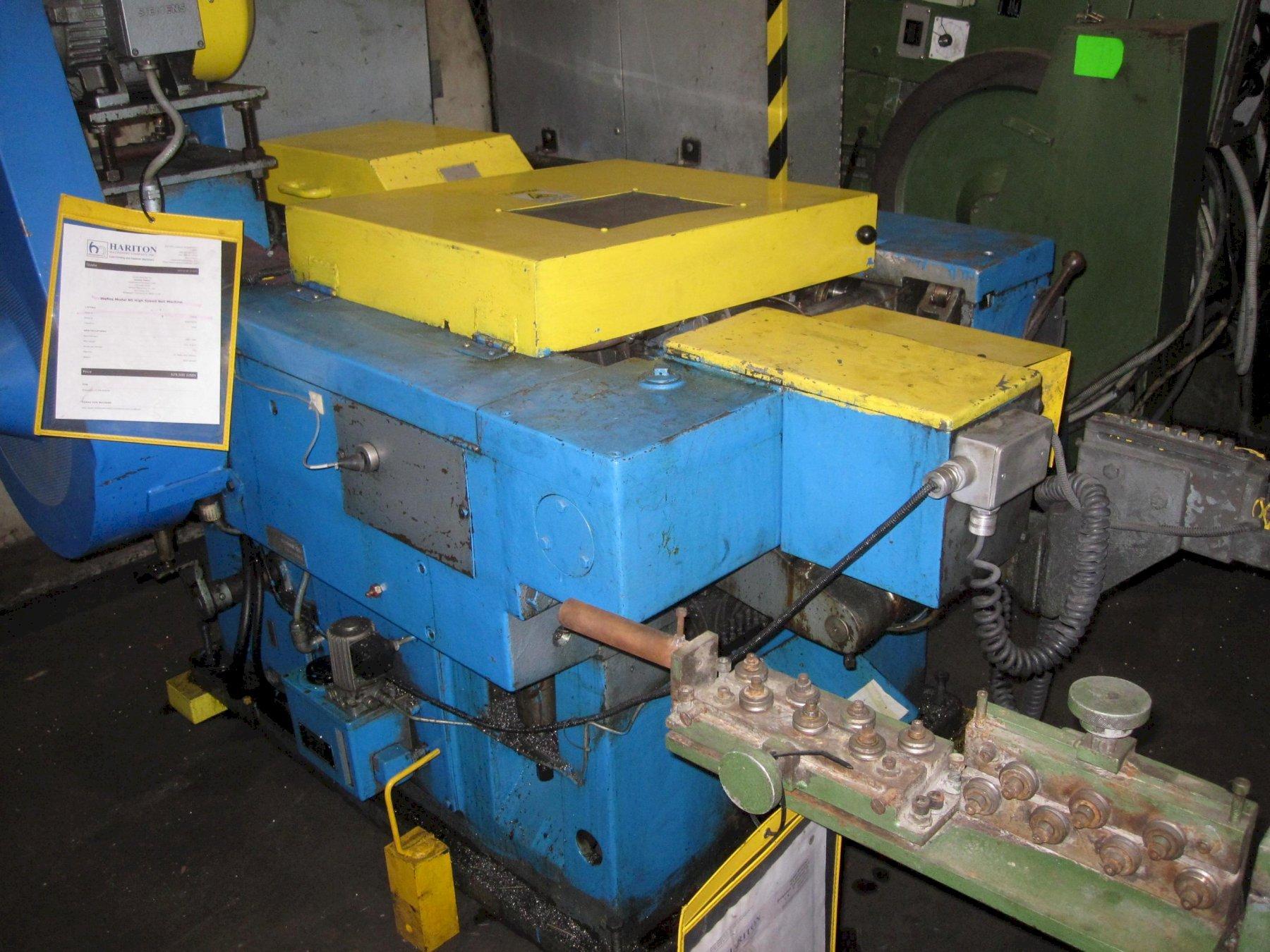 Wafios Model N5 High Speed Nail Machine | Hariton Machinery Company, Inc.