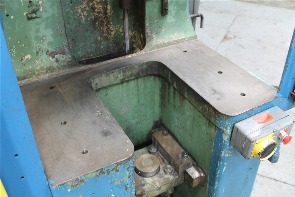 50 TON DENISON HYDRAULIC C FRAME PRESS: STOCK #10923