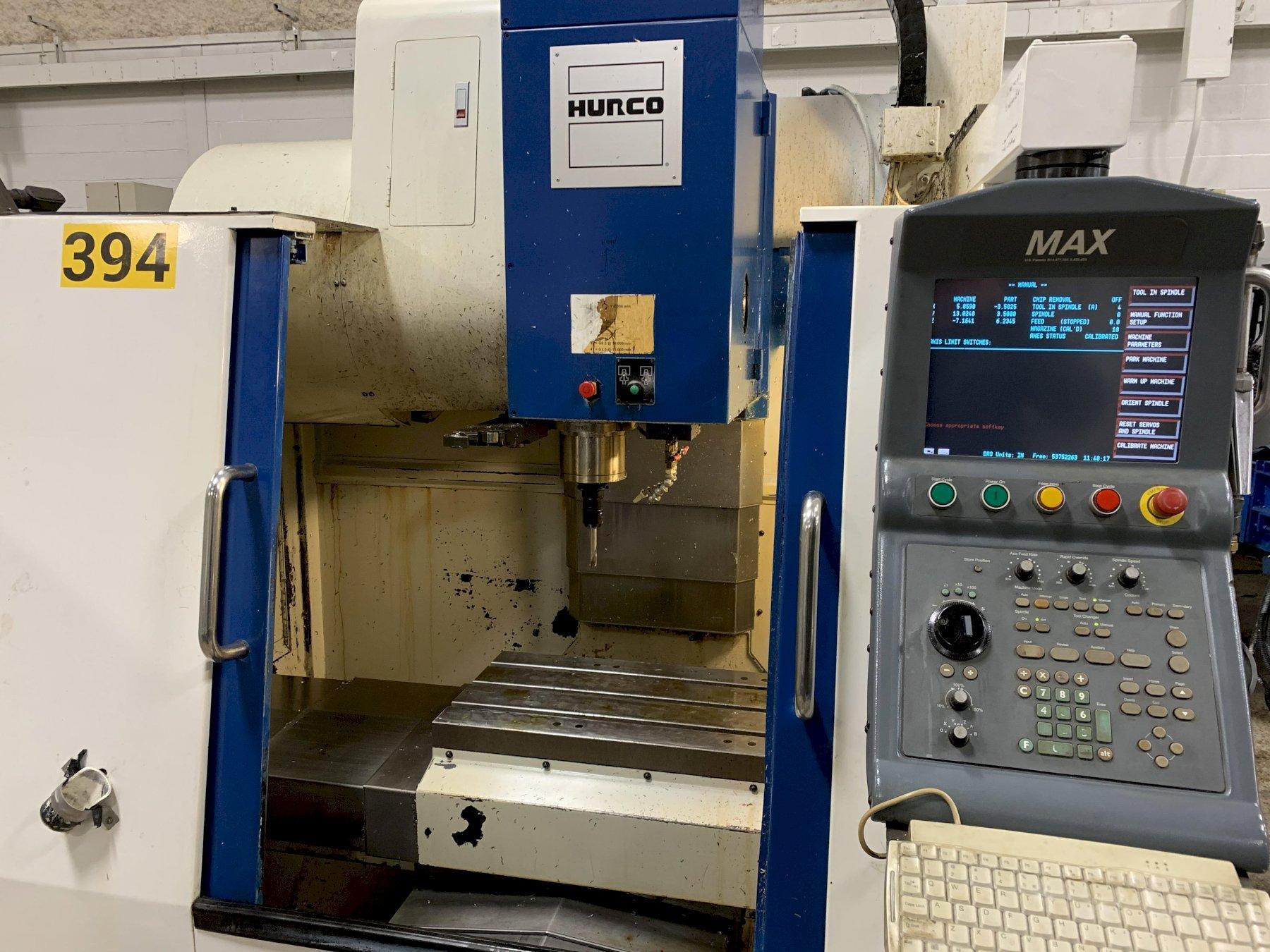 Hurco Model VM1 CNC Vertical Machining Center, New 2004. | AMC