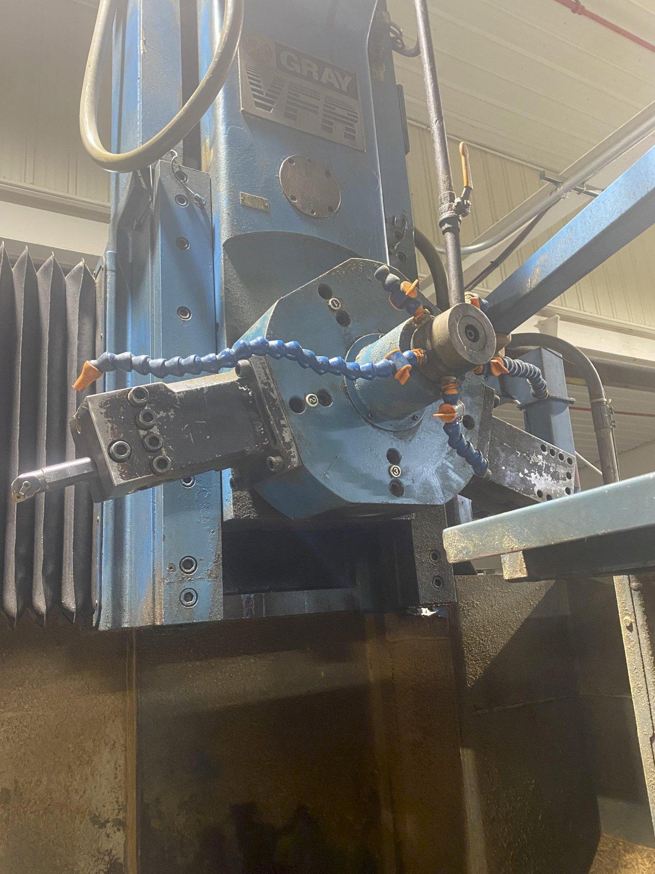 42″ GRAY VFR-42 CNC VERTICAL TURRET LATHE. (KING REBUILD 2007) STOCK ...