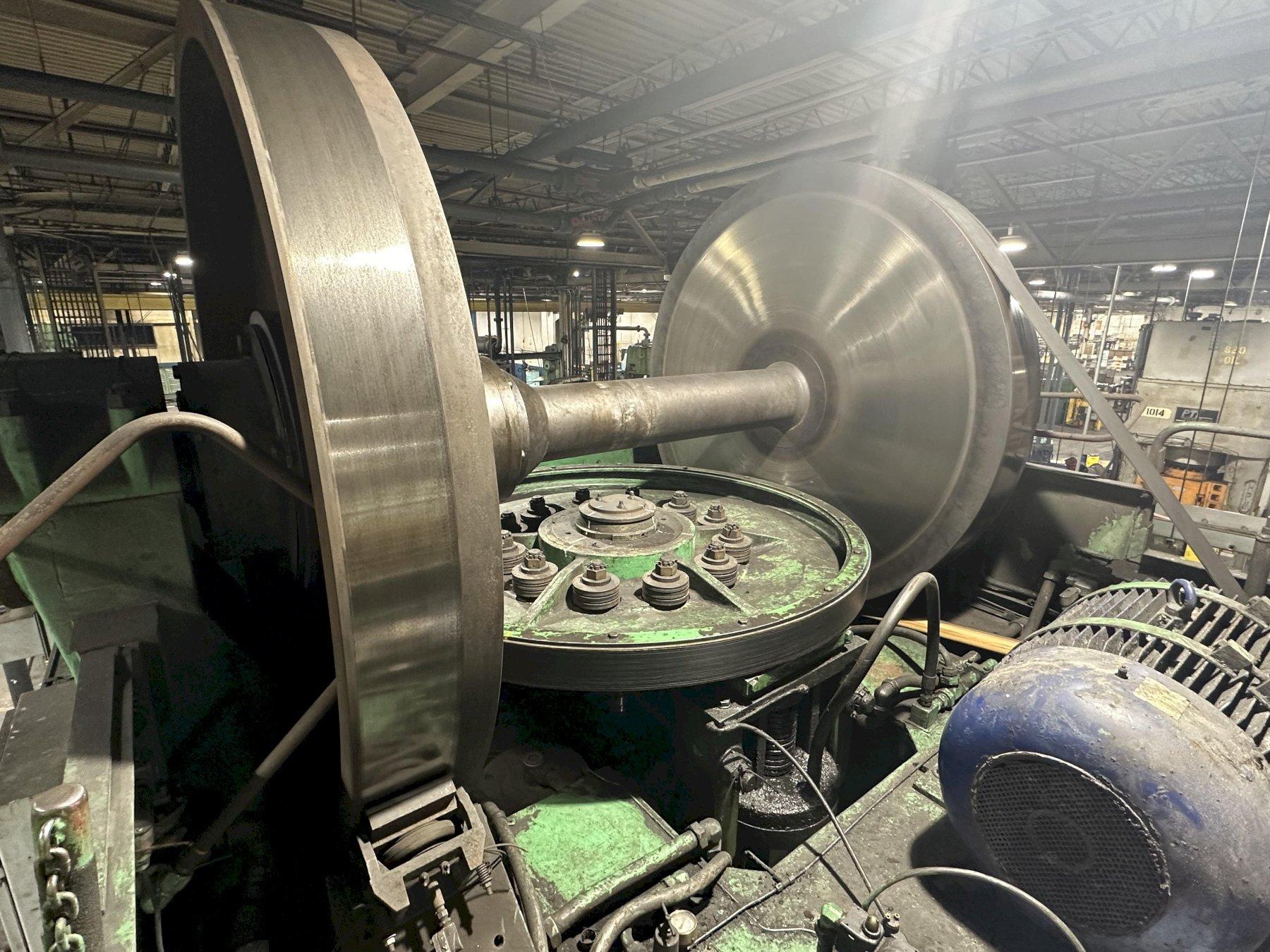 1250 TON SMS-HASENCLEVER MODEL #FPRN315/750/475/1275 SCREW DOWN PRESS ...