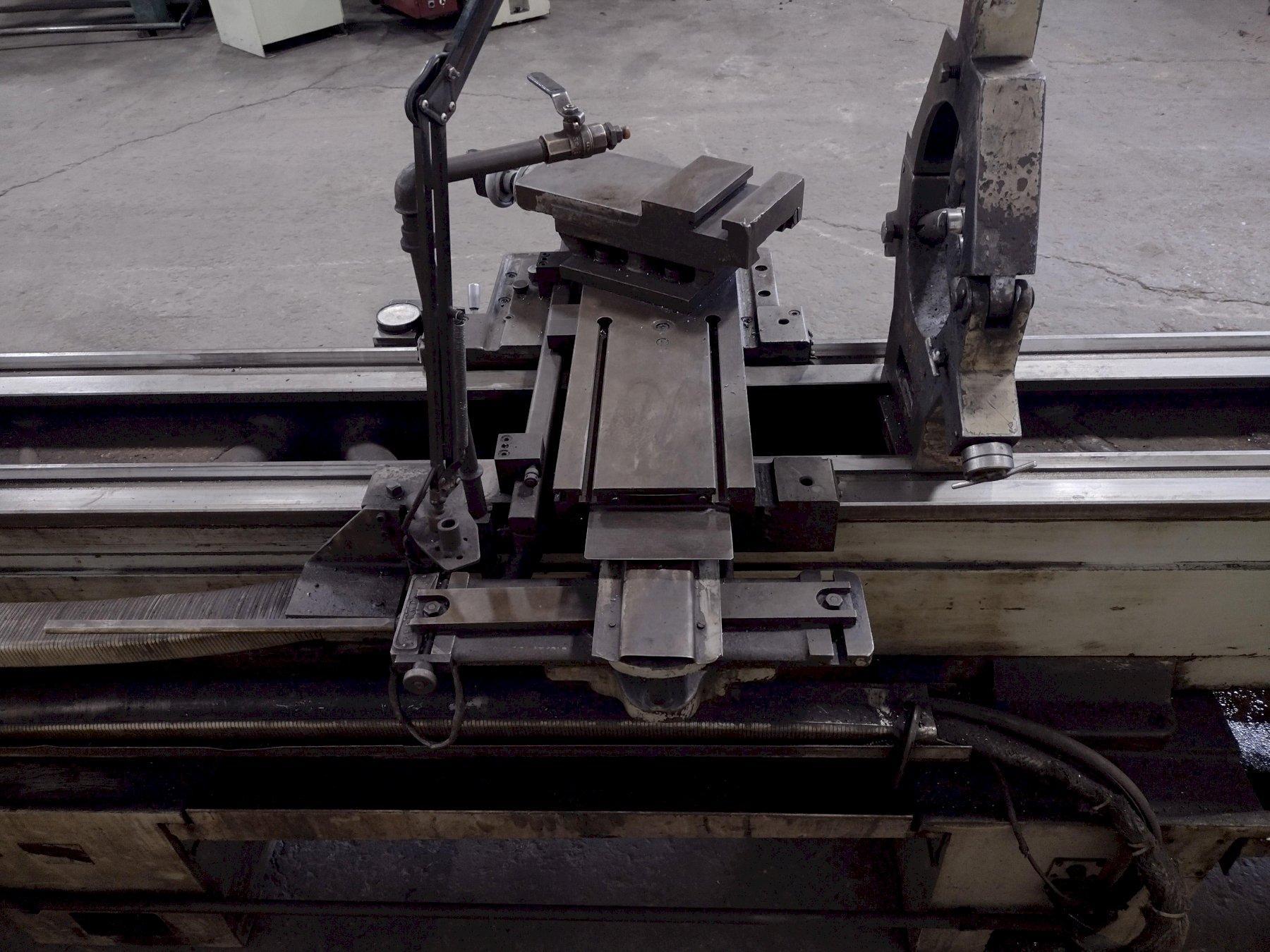 22″ X 157″ TARNOW MODEL TUJ 50M GAP BED ENGINE LATHE: STOCK 17547