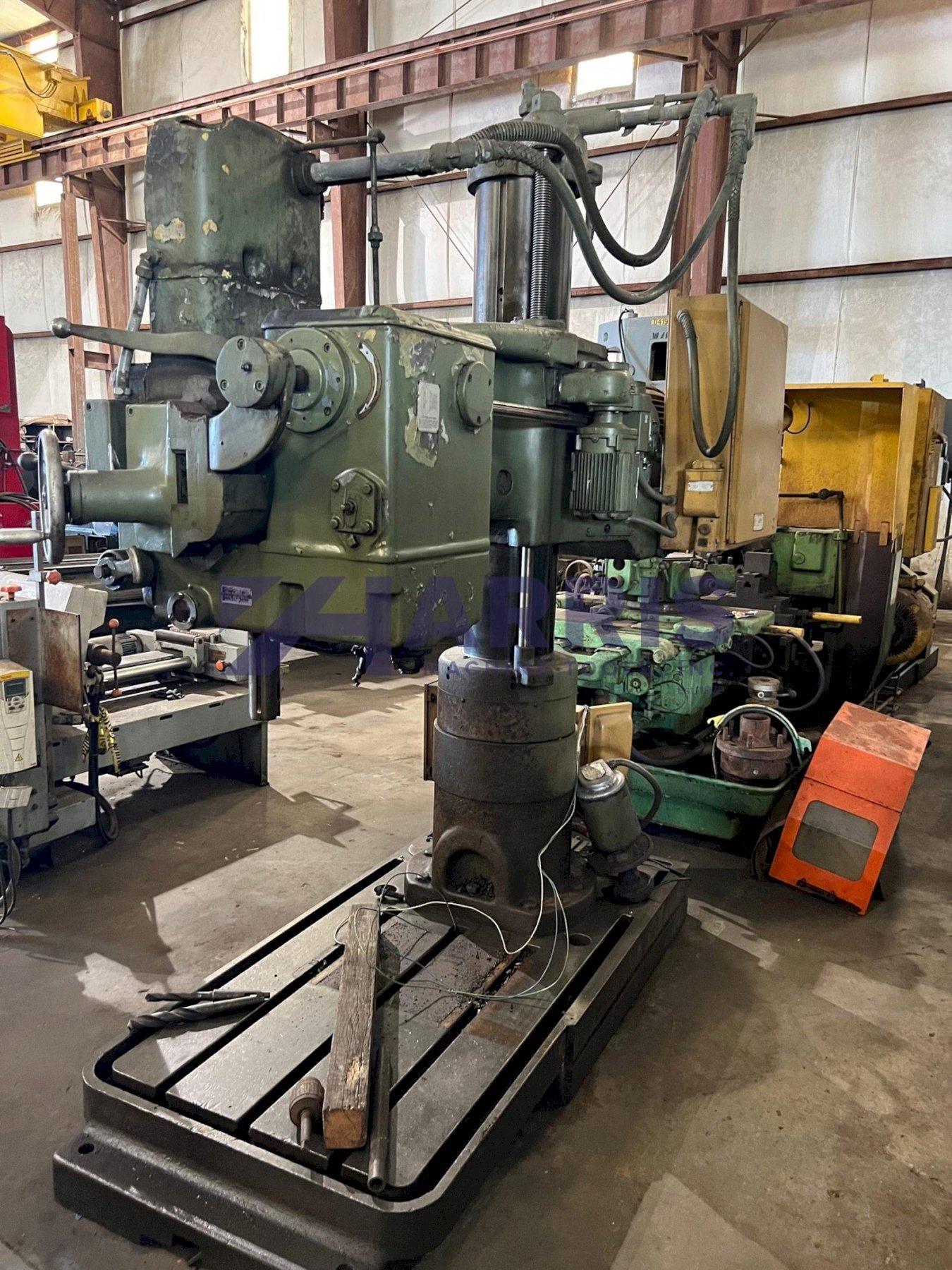 USED, CARLTON MODEL 1A RADIAL ARM DRILL | Harris Machine Tools