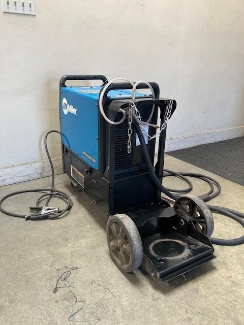 Miller Millermatic 355 MIG/Pulsed MIG Welder equipped with Spool Gun ...