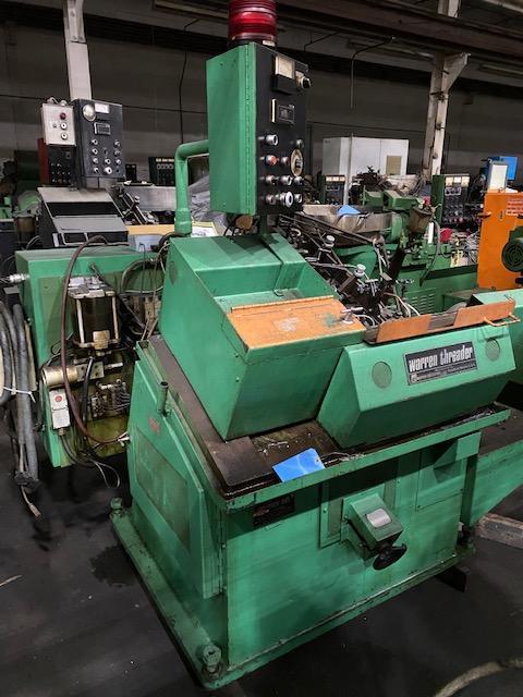 Warren Model WT-1500 High Speed Flat Die Thread Roller | Hariton ...