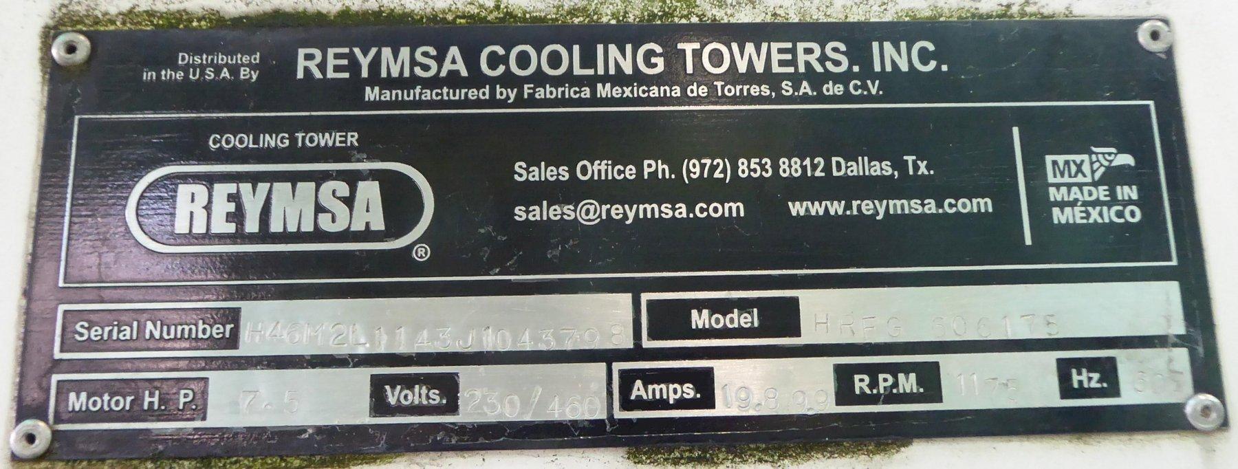 Reymsa Cooling Tower | C.W. Wood Machinery Inc.