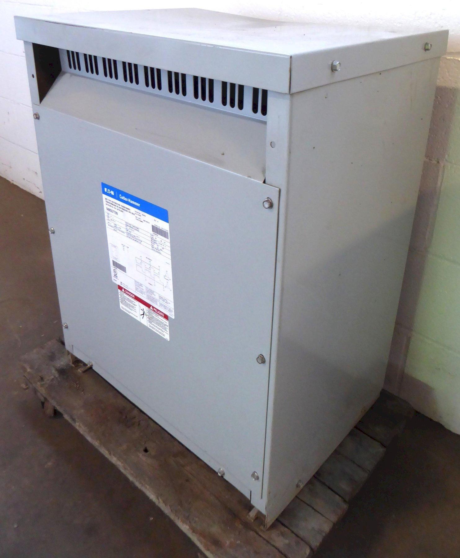 9 KVA Cutler-Hammer Transformer, 480 Volts Primary, 575 Volts Secondary ...