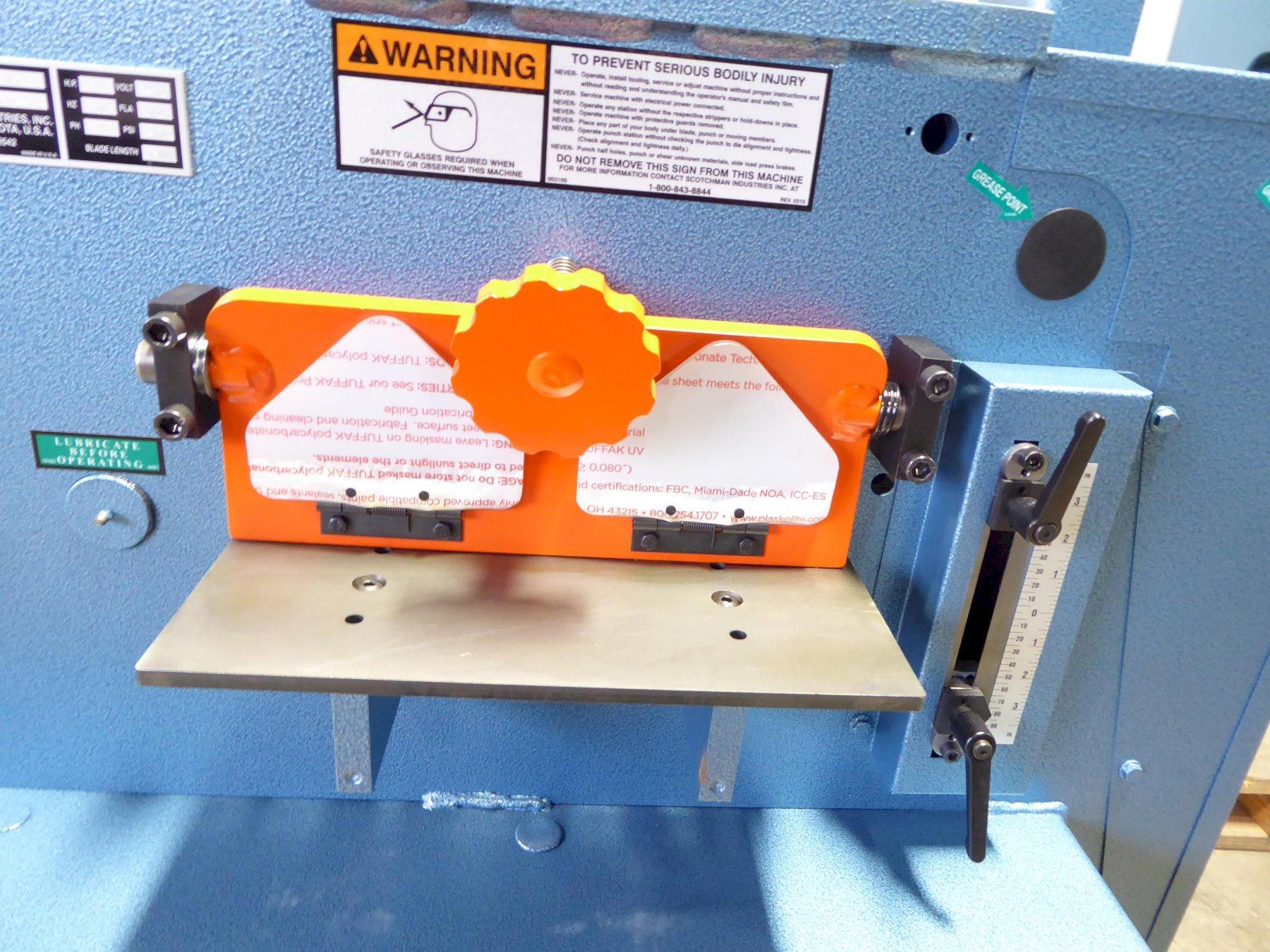 4″ x 4″ x 3/8″ SCOTCHMAN Hydraulic Ironworker, No. 50514-EC, Hyd., 50 ...